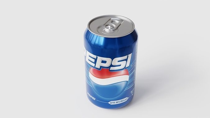 3D model Pepsi Soda Can - Beverage Model VR / AR / low-poly | CGTrader