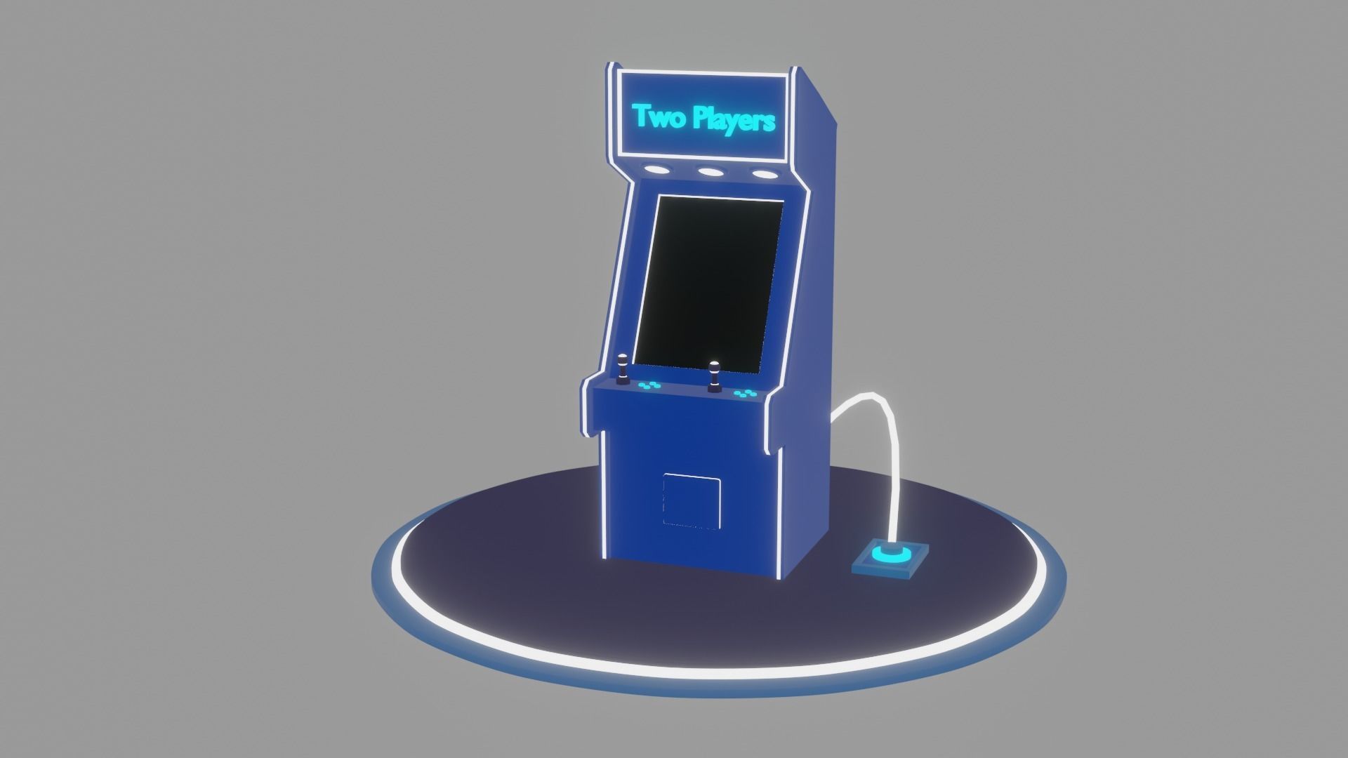 Arcade Machine 3D model 3D printable | CGTrader