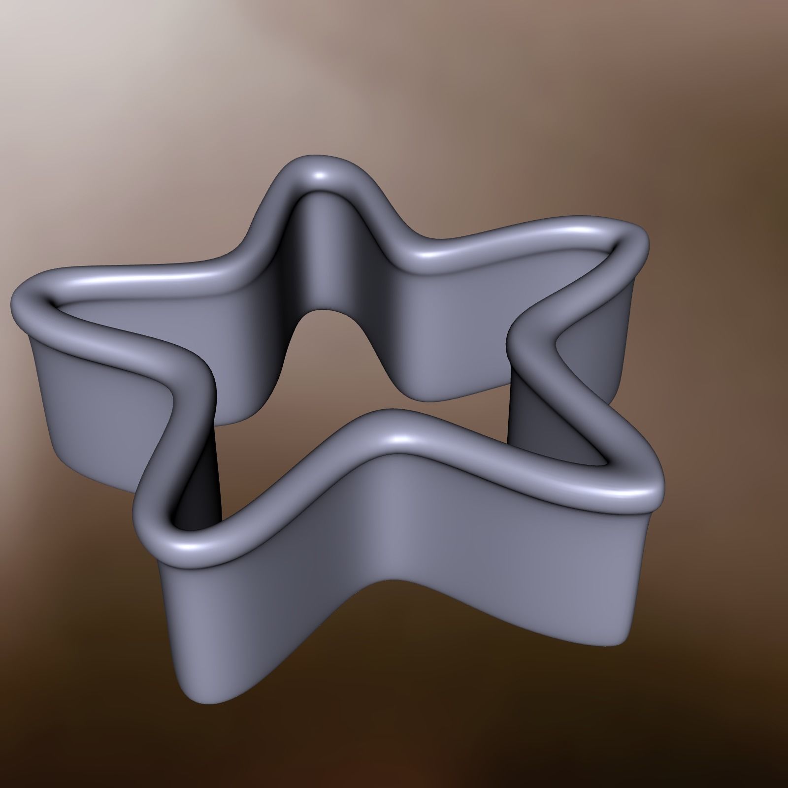Safe Traditional Cookie Cutter - Star Shape 3D model 3D printable ...