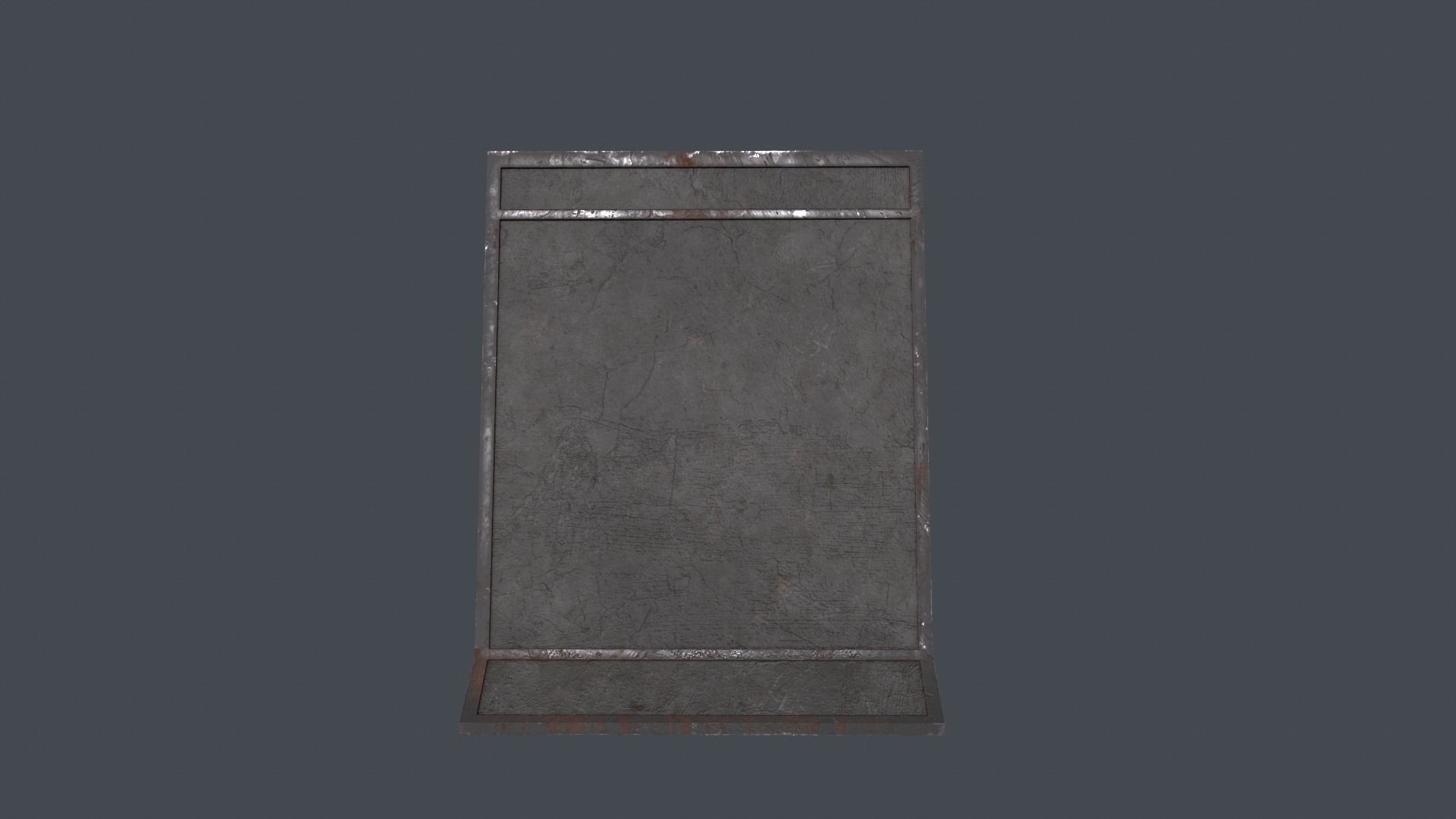 Concrete Wall Barricade Barrier 3D model | CGTrader