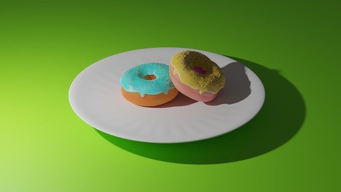 Donut 3D model | CGTrader