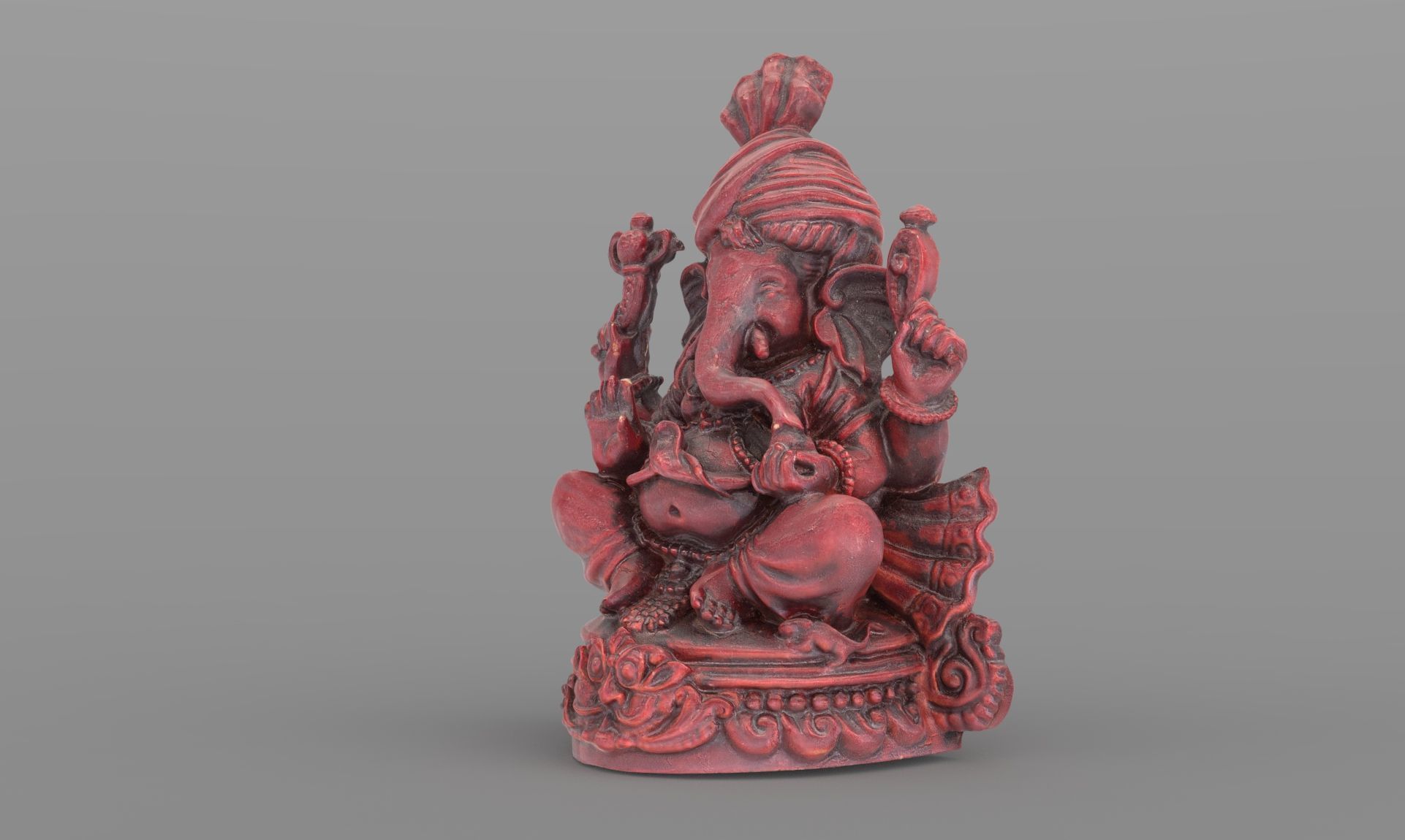 3D model Ganesha also spelled Ganesh VR / AR / low-poly | CGTrader