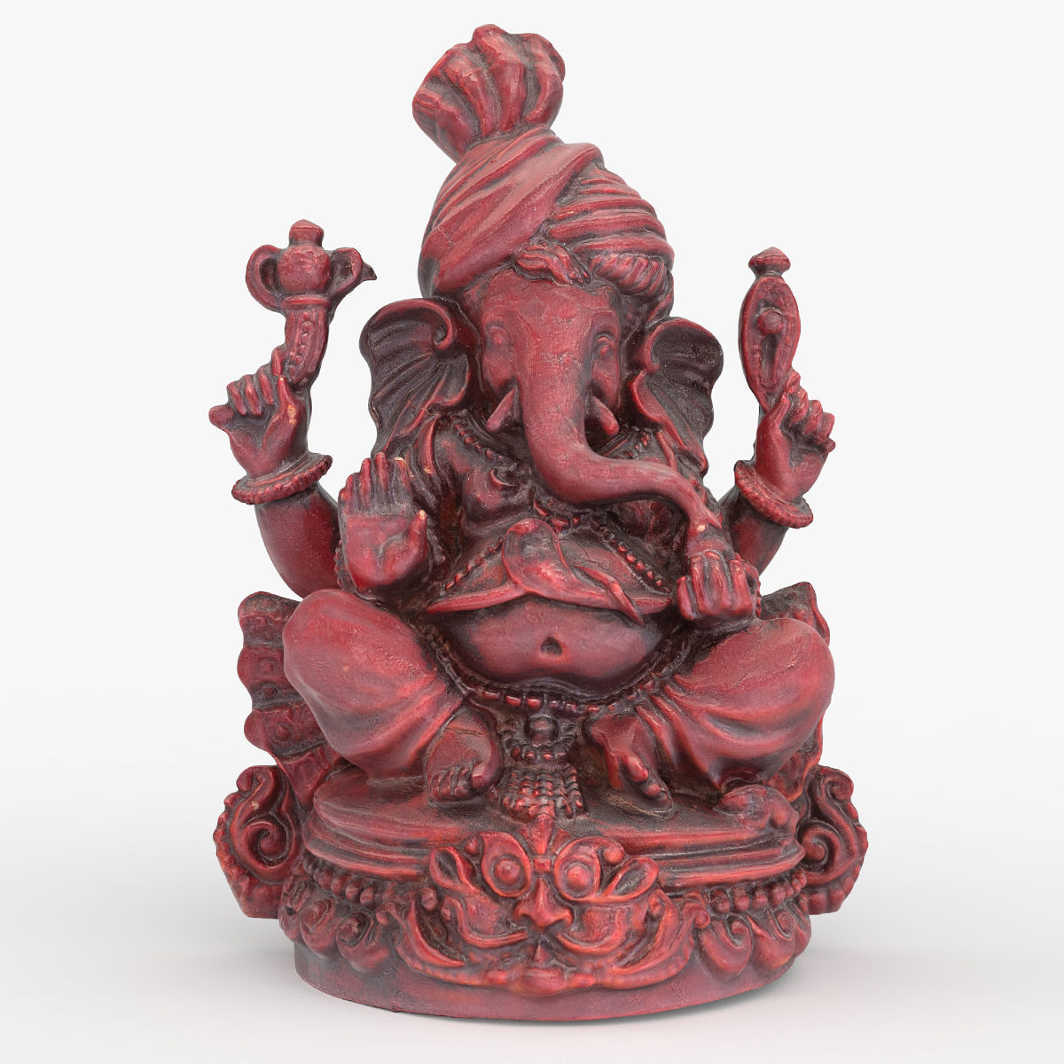 3D model Ganesha also spelled Ganesh VR / AR / low-poly | CGTrader