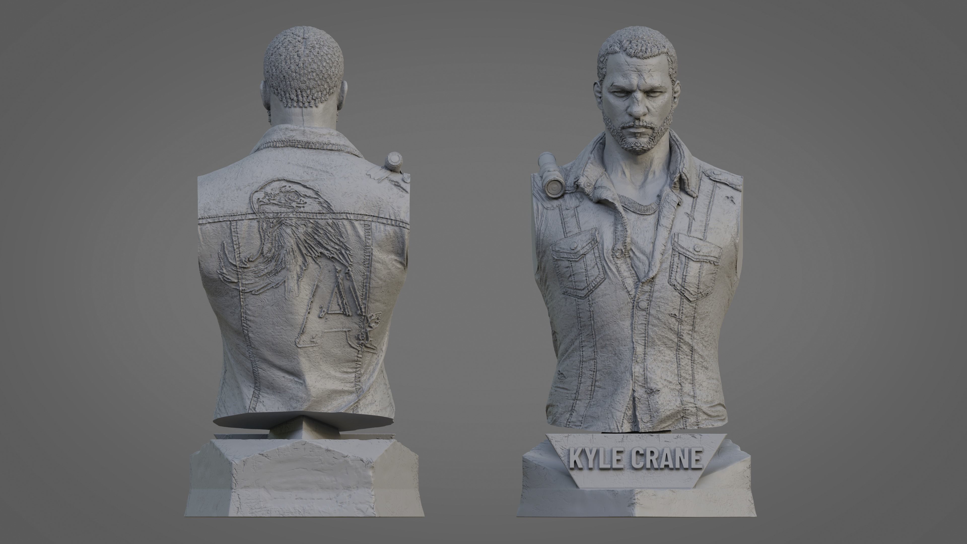 KYLE CRANE ULTRA-DETAILED SUPPORT-FREE BUST 3D MODEL 3D model 3D ...