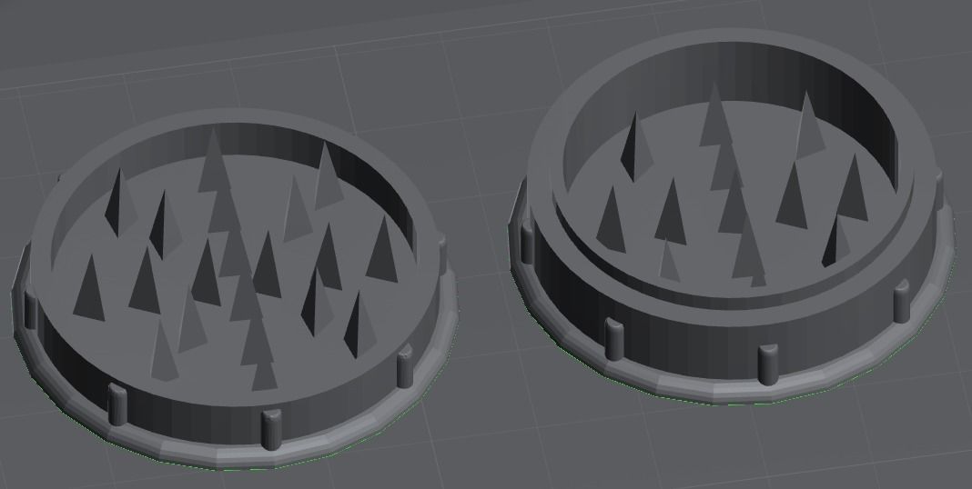 3 Different Weed Grinder Pot Crusher Designs free 3D model 3D printable ...