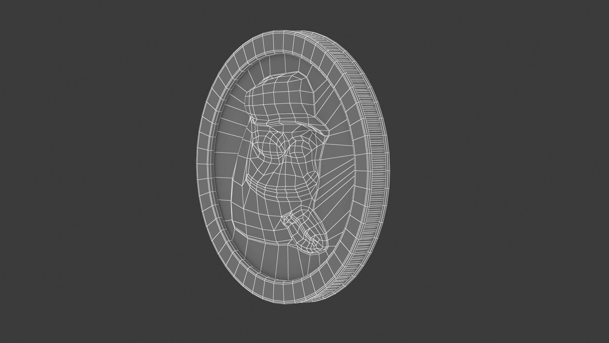3D model Pepe Coin Low Poly VR / AR / low-poly | CGTrader