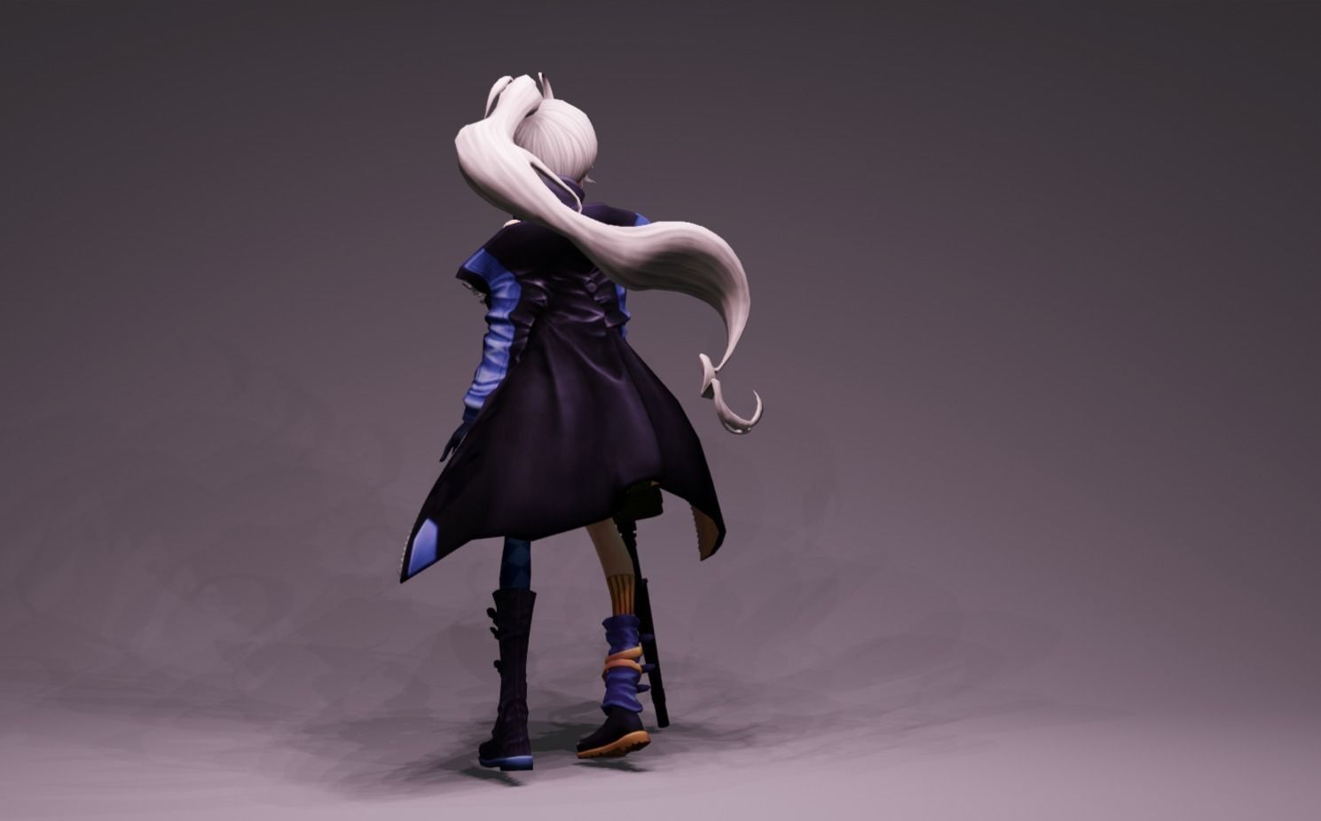 Anime Character - PKP 3D model | CGTrader