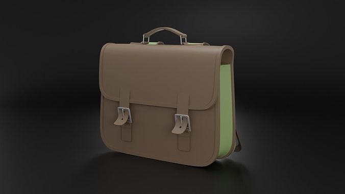 Satchel 3D model | CGTrader