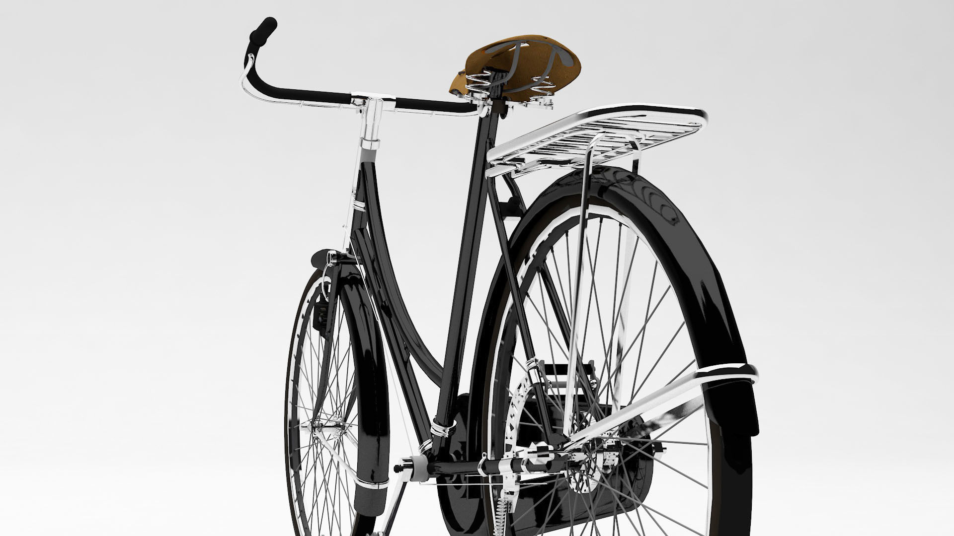 Dutch Bicycle Gazelle 3D model | CGTrader