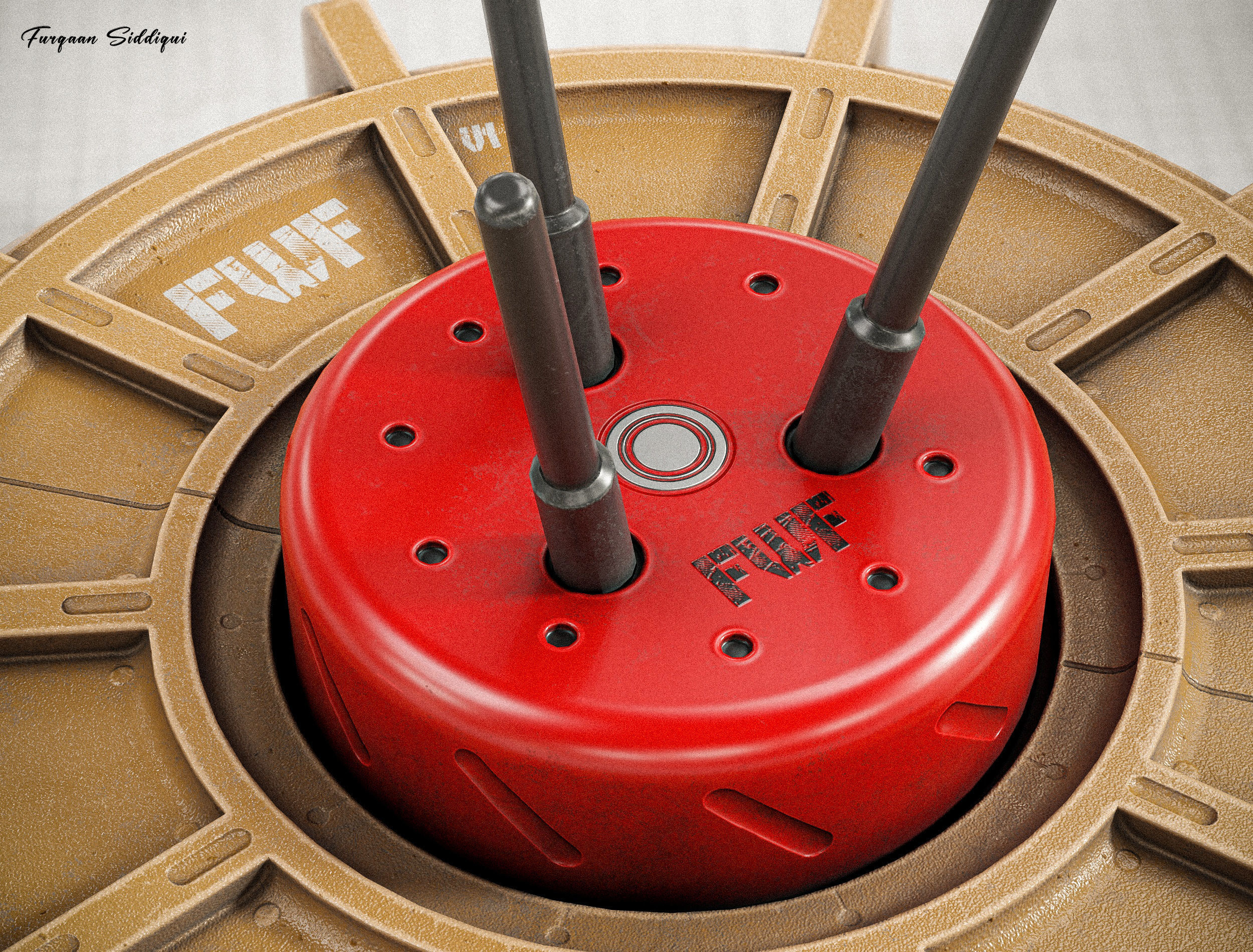 3D model Proximity Land Mine V1 PBR VR / AR / low-poly | CGTrader