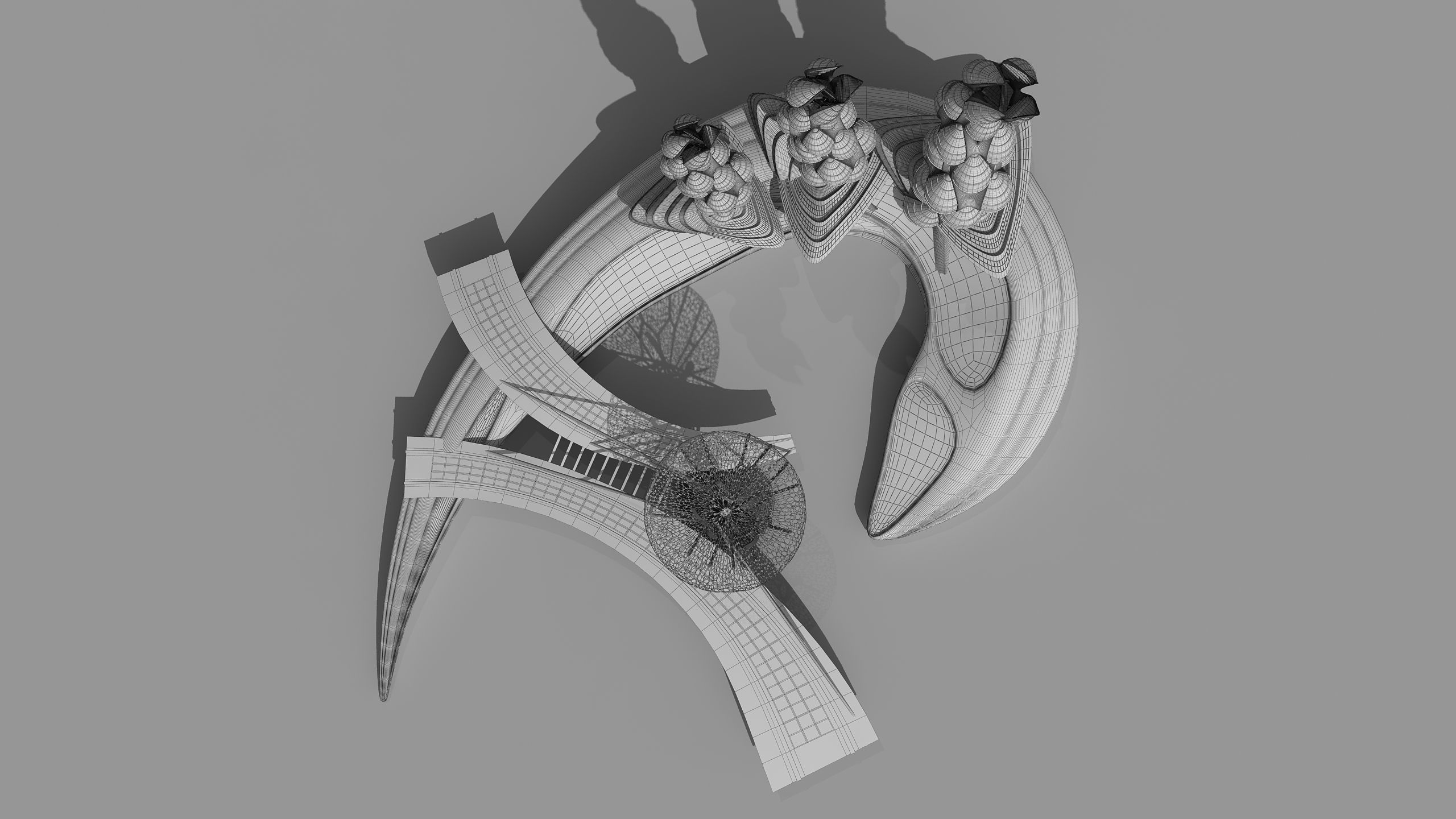 0200 - Organic Skyscraper Building 3D model | CGTrader