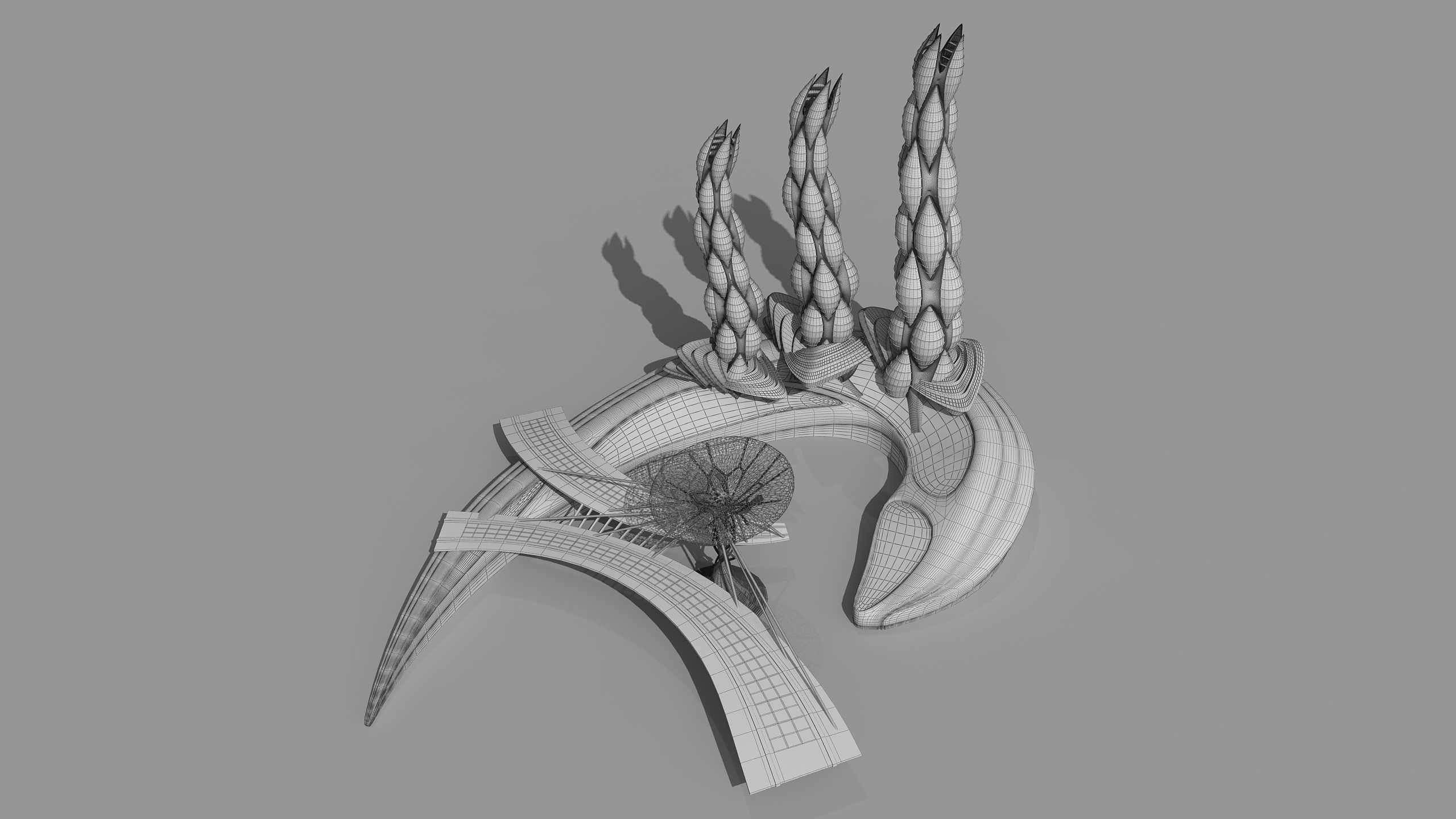 0200 - Organic Skyscraper Building 3D model | CGTrader