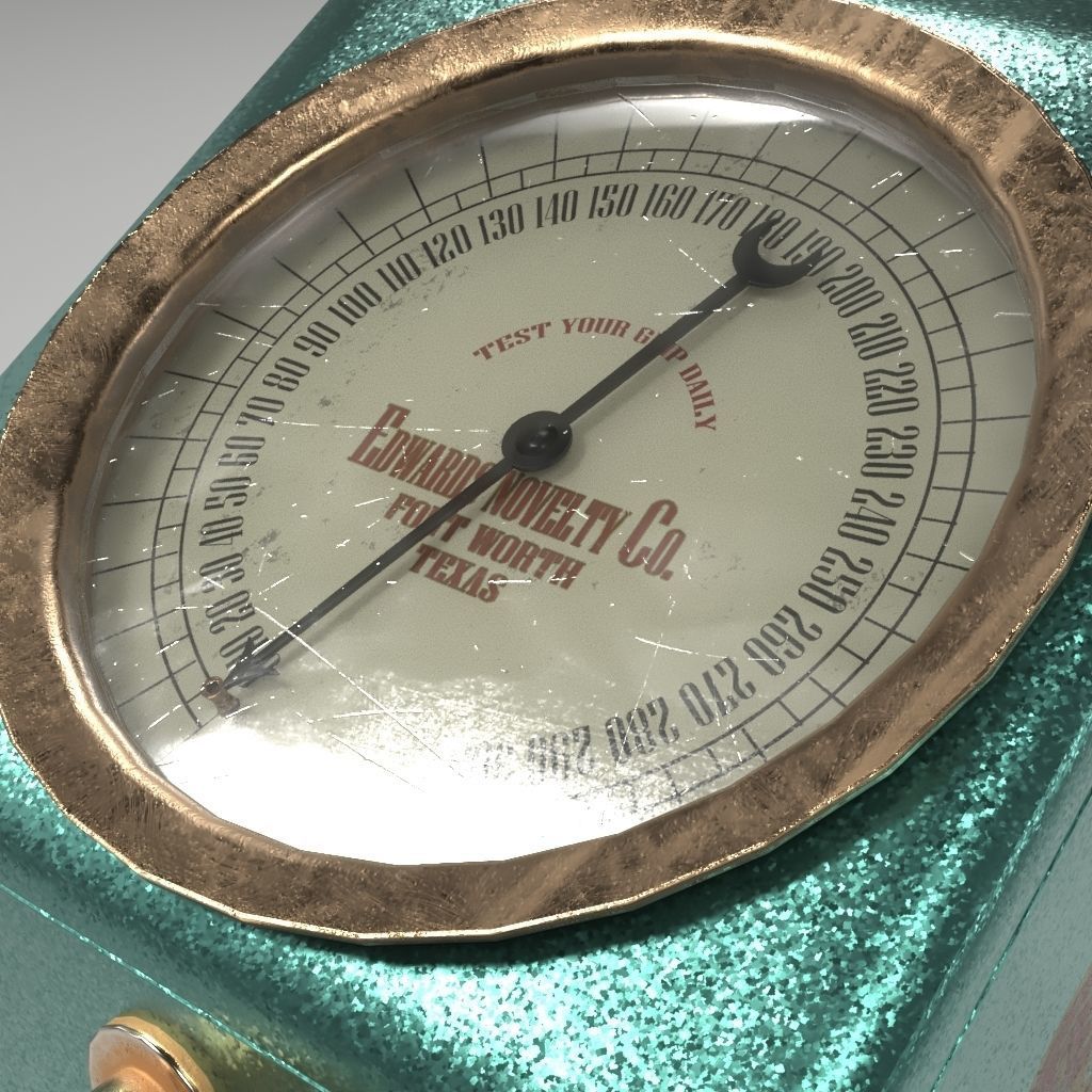 3D model Strength Grip Tester VR / AR / low-poly | CGTrader