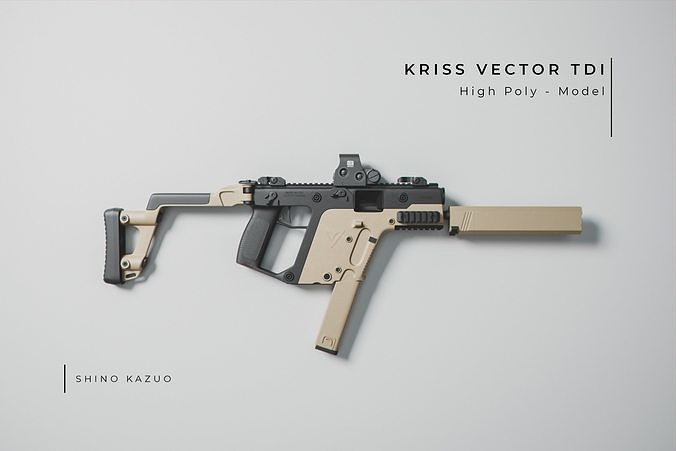KRISS Vector - Rifle 3D model | CGTrader