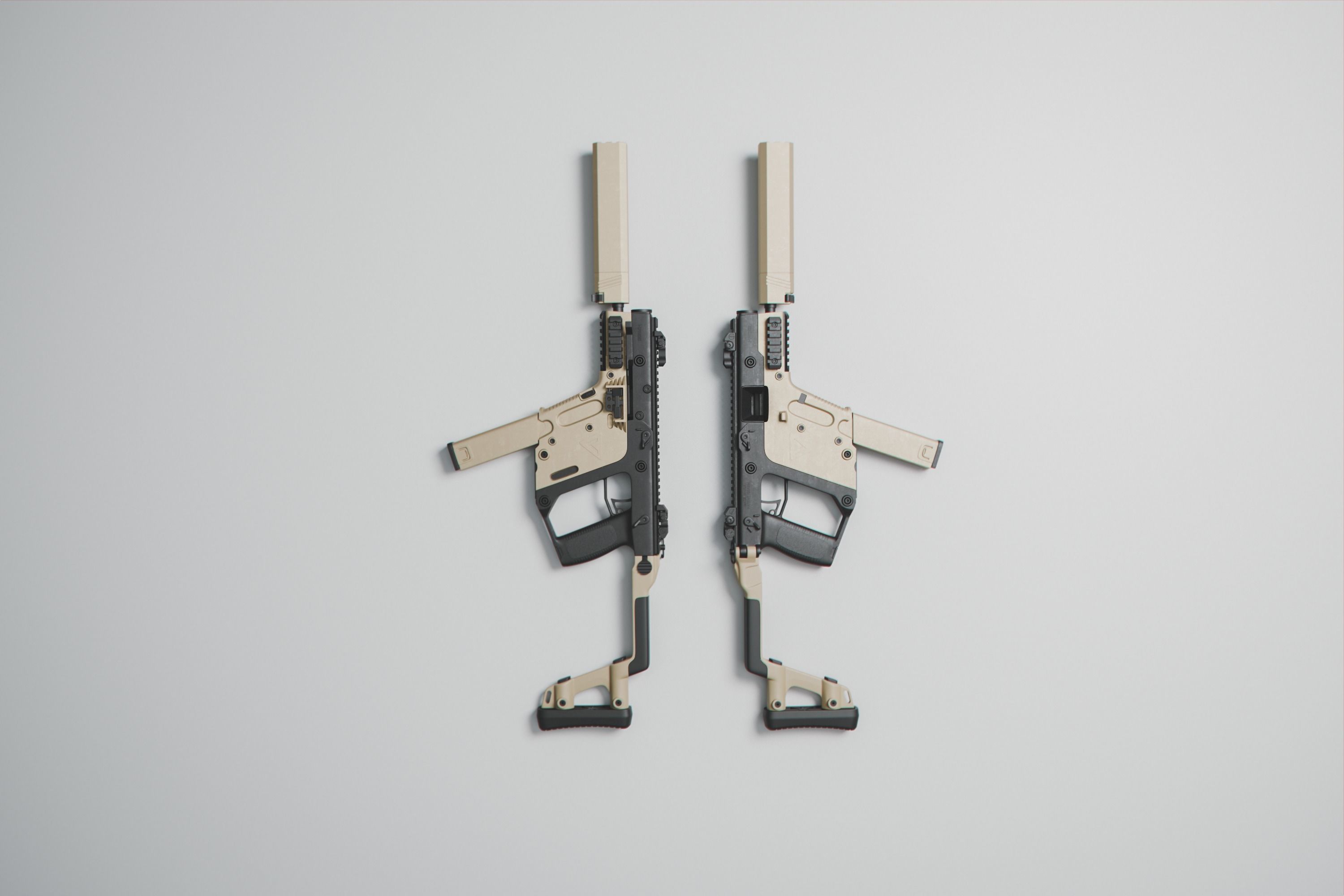 KRISS Vector - Rifle 3D model | CGTrader