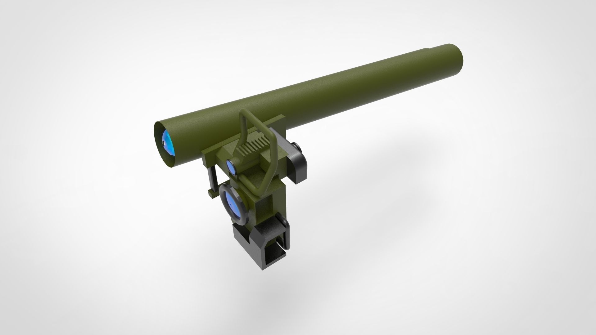 Anti-Tank Guided Missile Launcher 3D model | CGTrader
