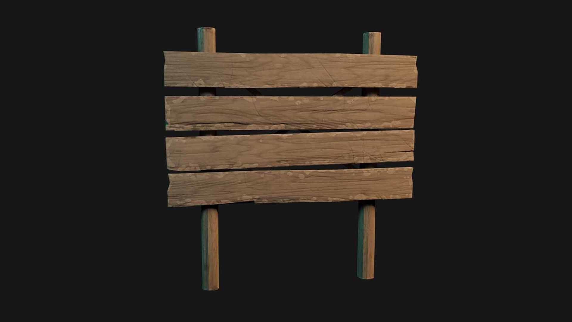3D model Modular Wood Construction VR / AR / low-poly | CGTrader