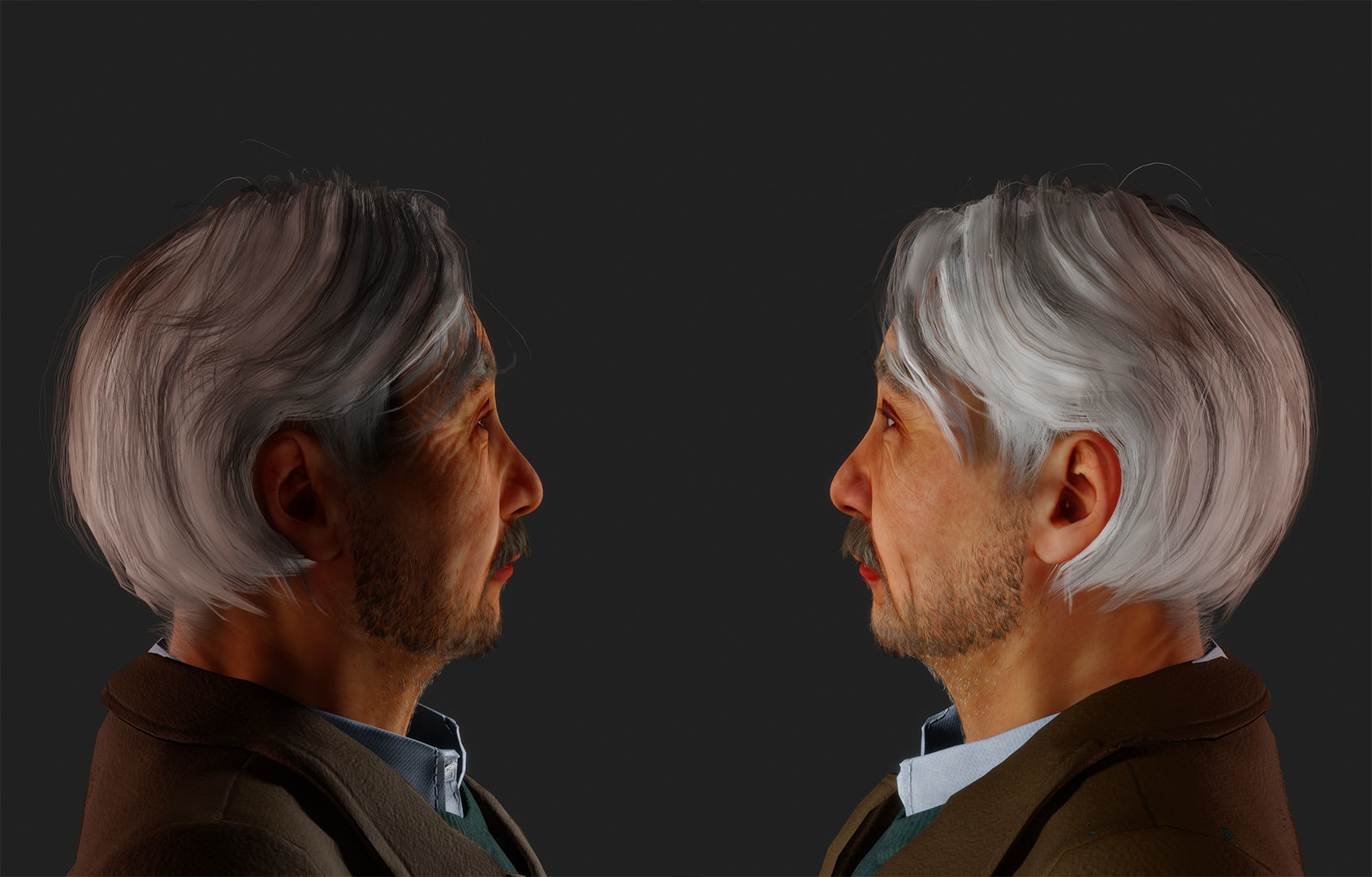 3D model Not Albert Einstein Game-ready VR / AR / low-poly | CGTrader