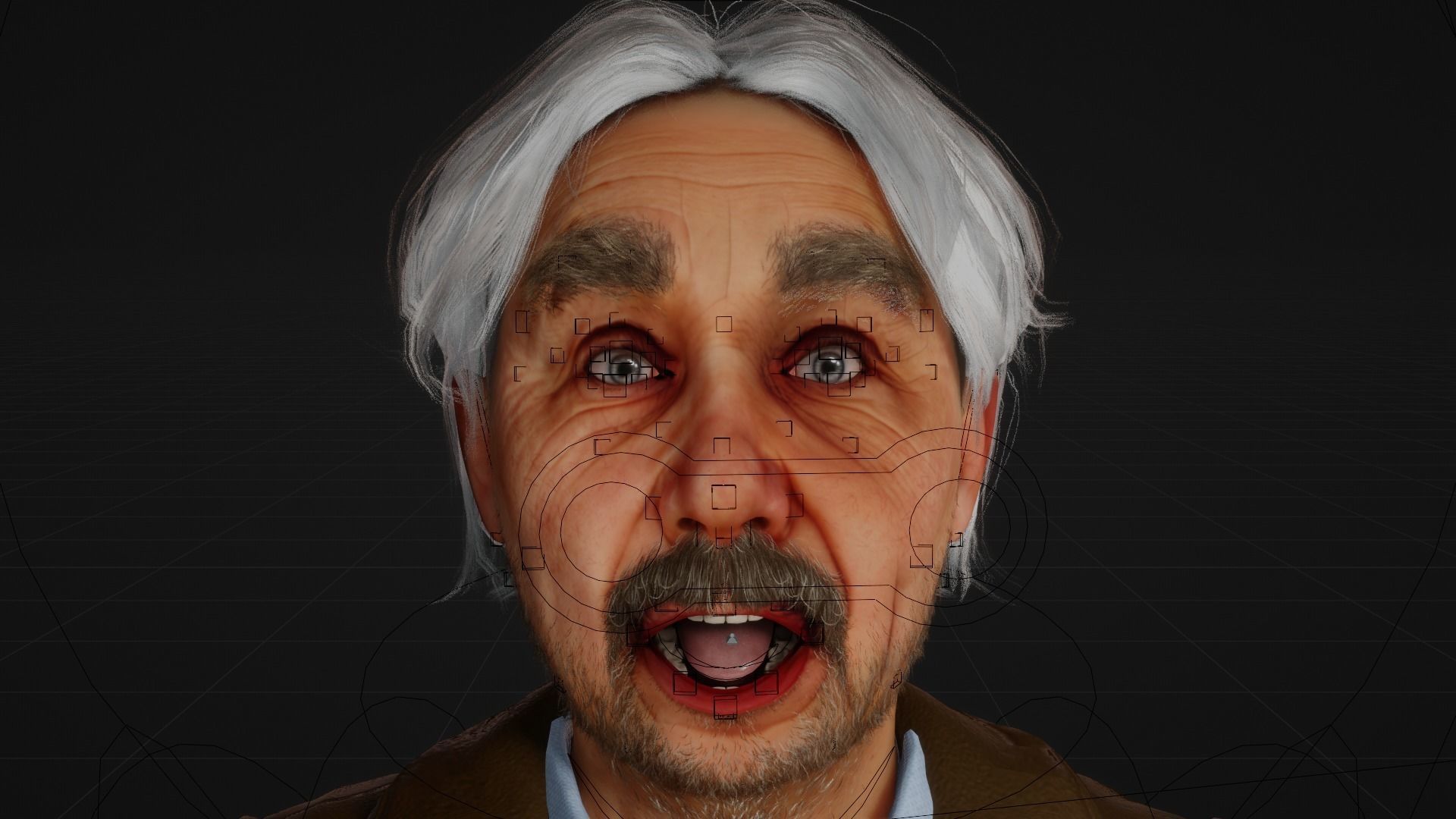 3D model Not Albert Einstein Game-ready VR / AR / low-poly | CGTrader