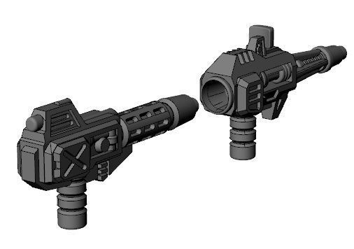 Transformers Earthrise Runabout and Runamuck gun 3D model 3D printable ...