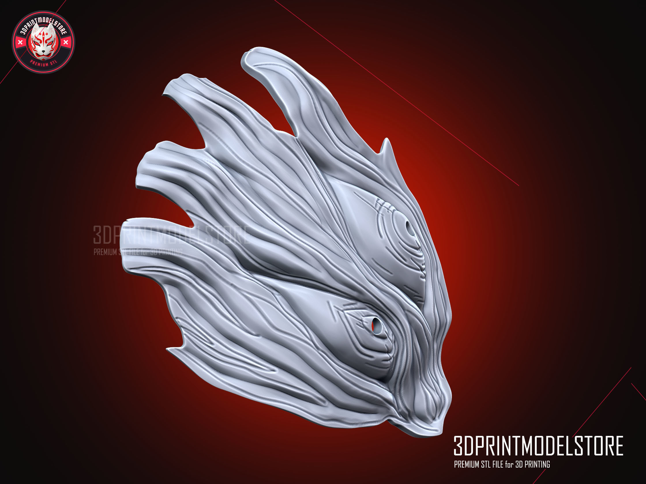 Sukuna True Form Mask - Jujutsu Kaisen Cosplay Mask 3D model 3D ...