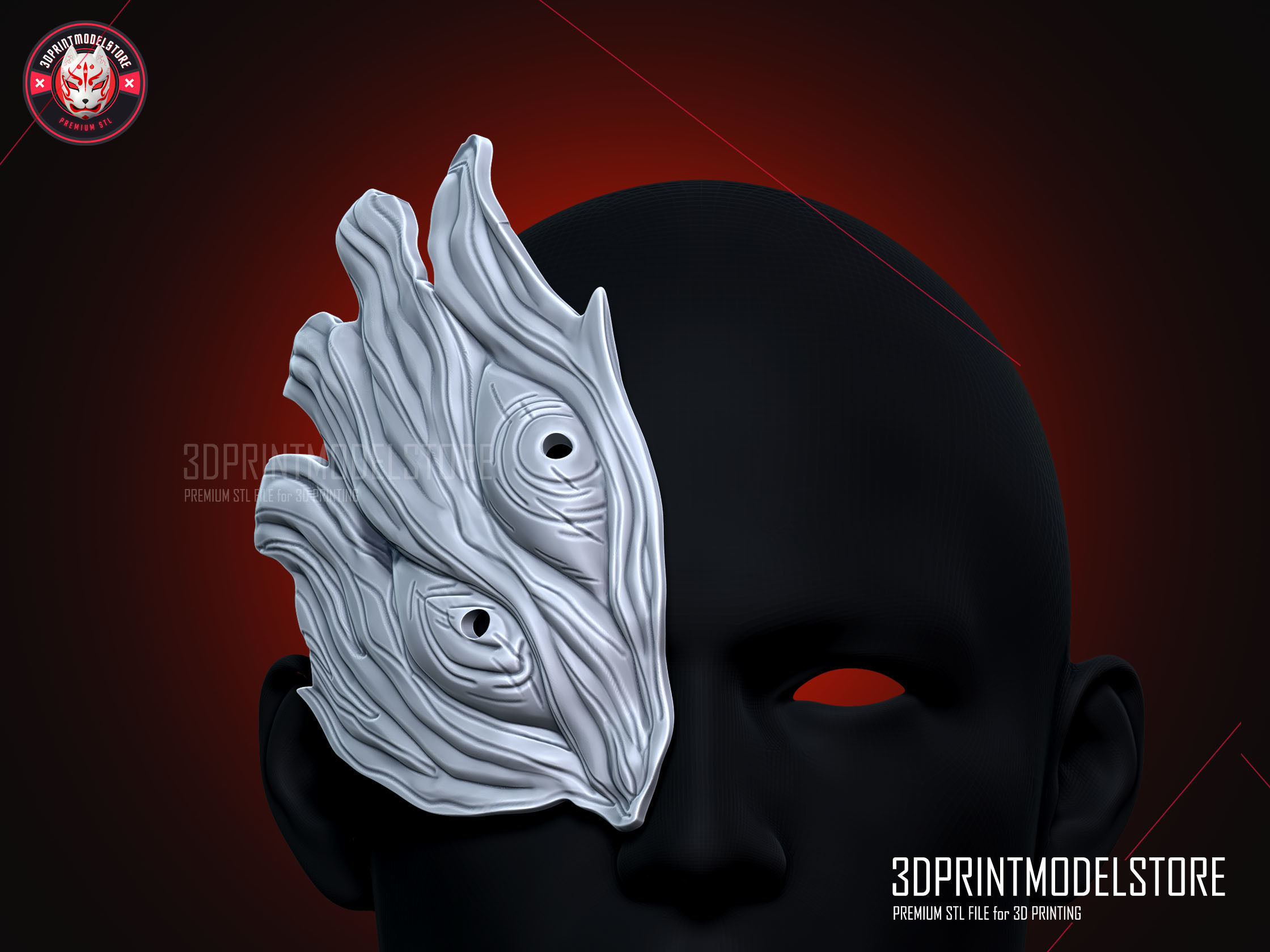 Sukuna True Form Mask - Jujutsu Kaisen Cosplay Mask 3D model 3D ...