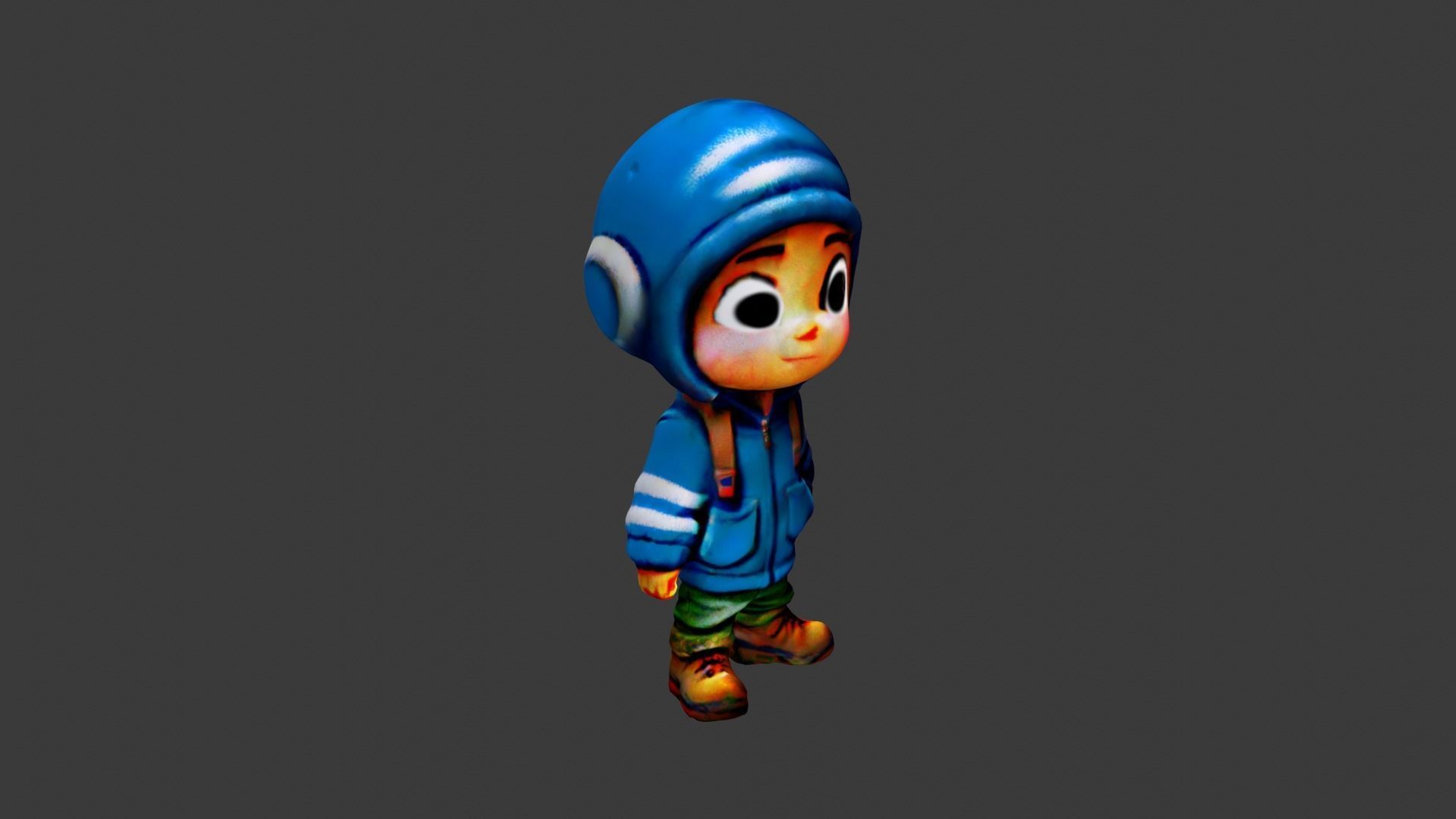 Boy Student 3D model | CGTrader
