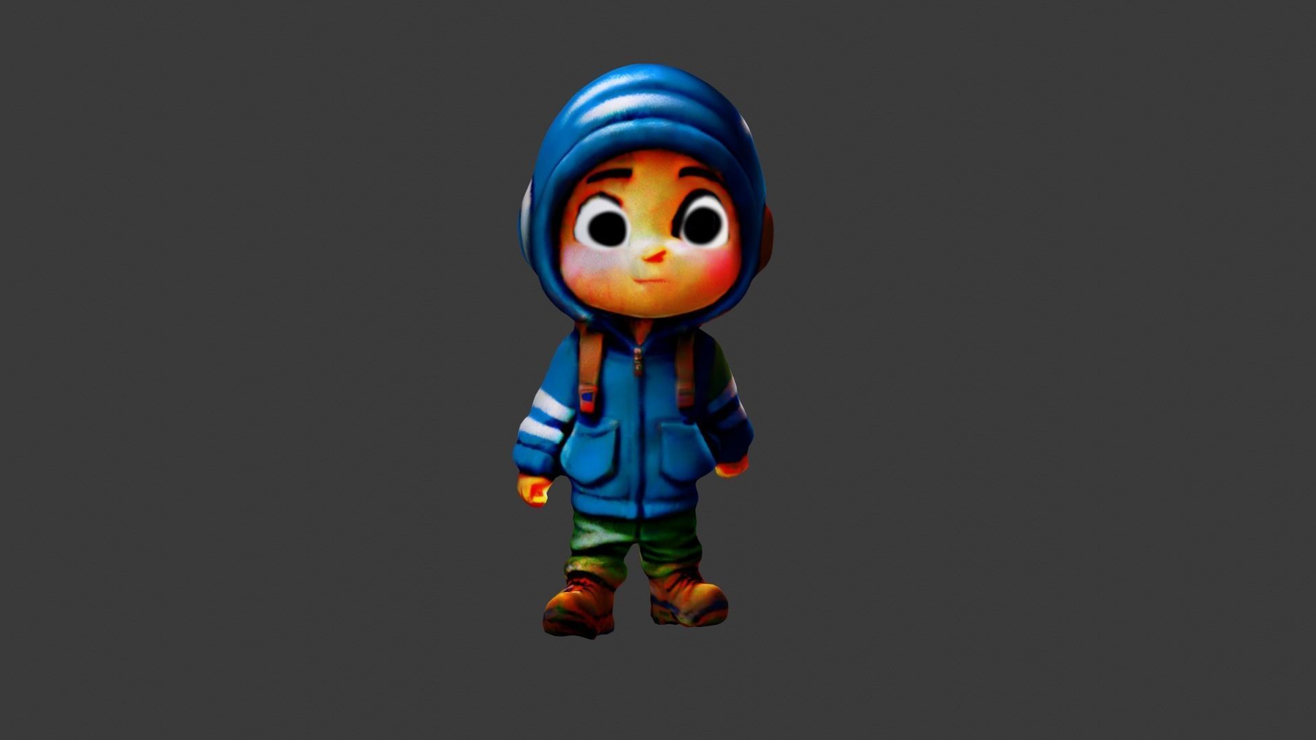 Boy Student 3D model | CGTrader