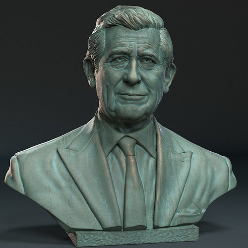 Charles III 3D model 3D printable | CGTrader