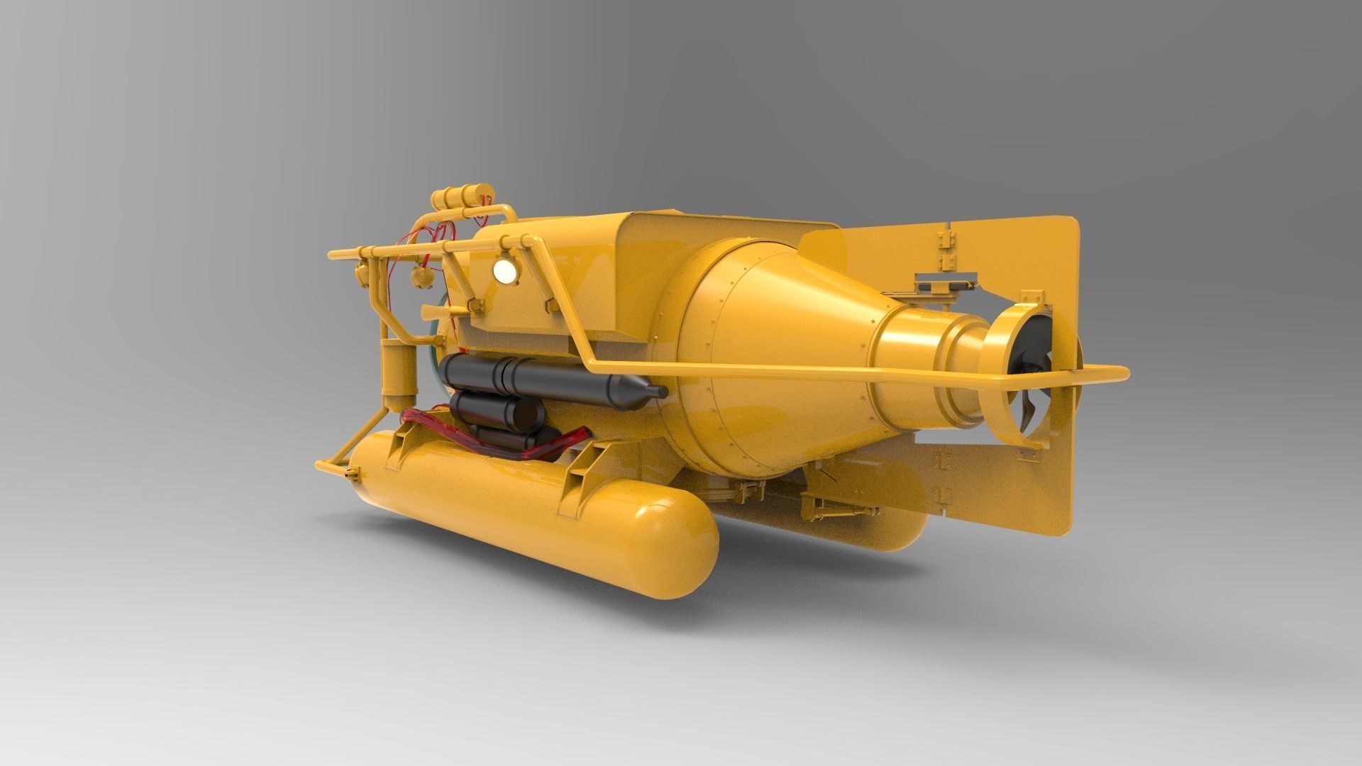 Submersible Underwater Vehicle 3D model | CGTrader