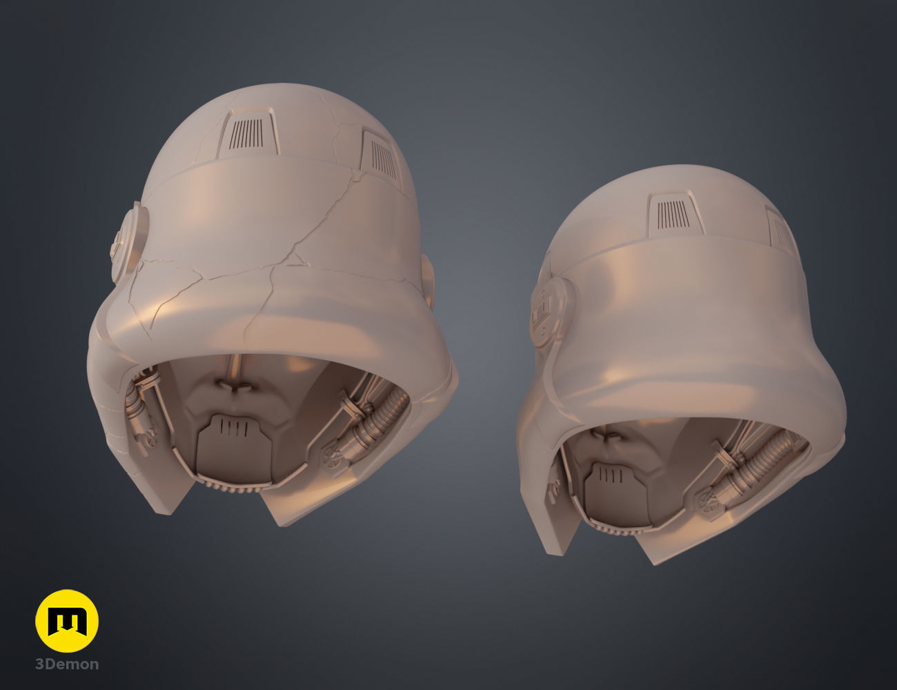 Captain Enoch Helmet 3D model 3D printable | CGTrader