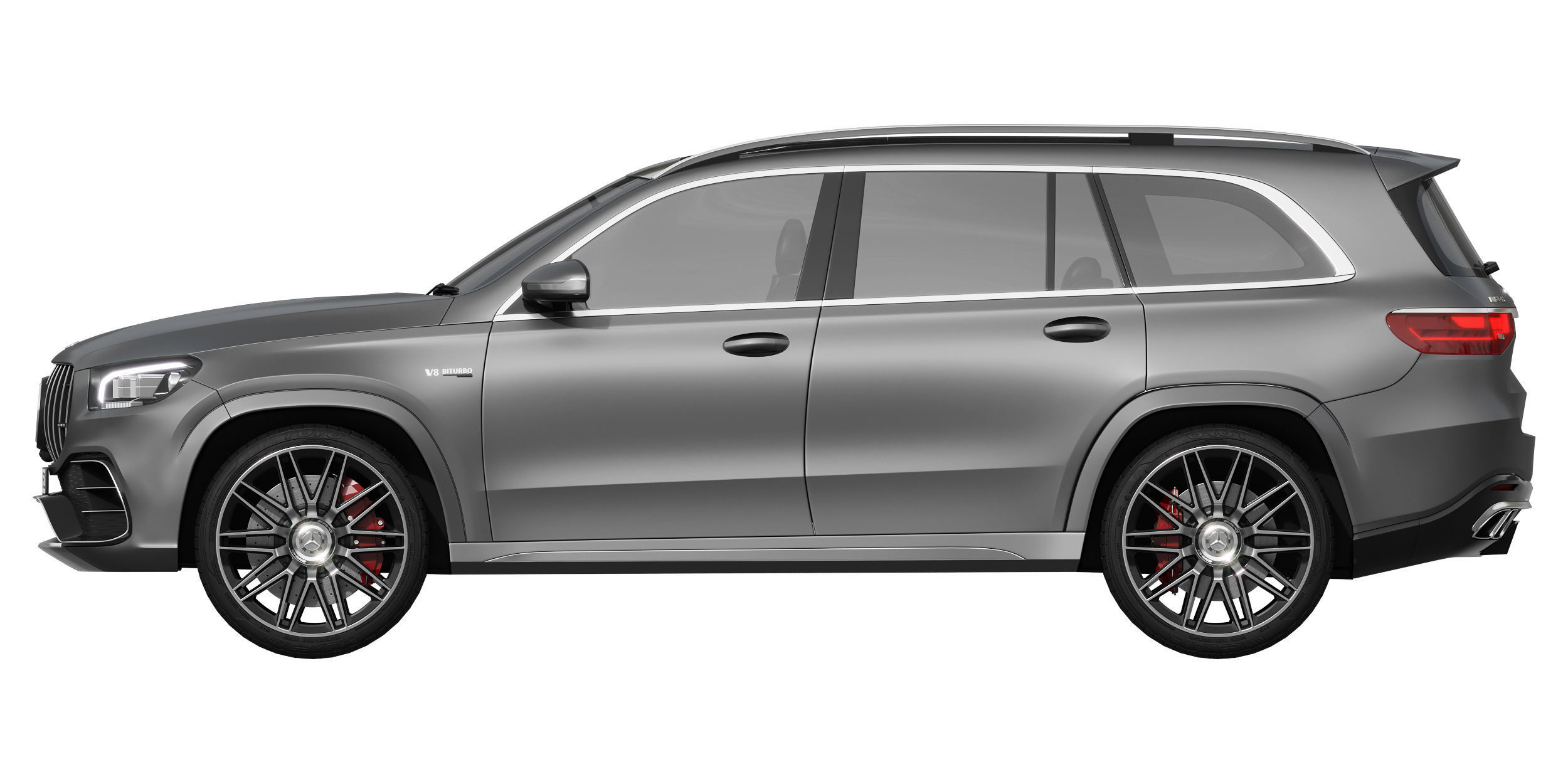 Mercedes-Benz GLS63 AMG 2024 3D model | CGTrader