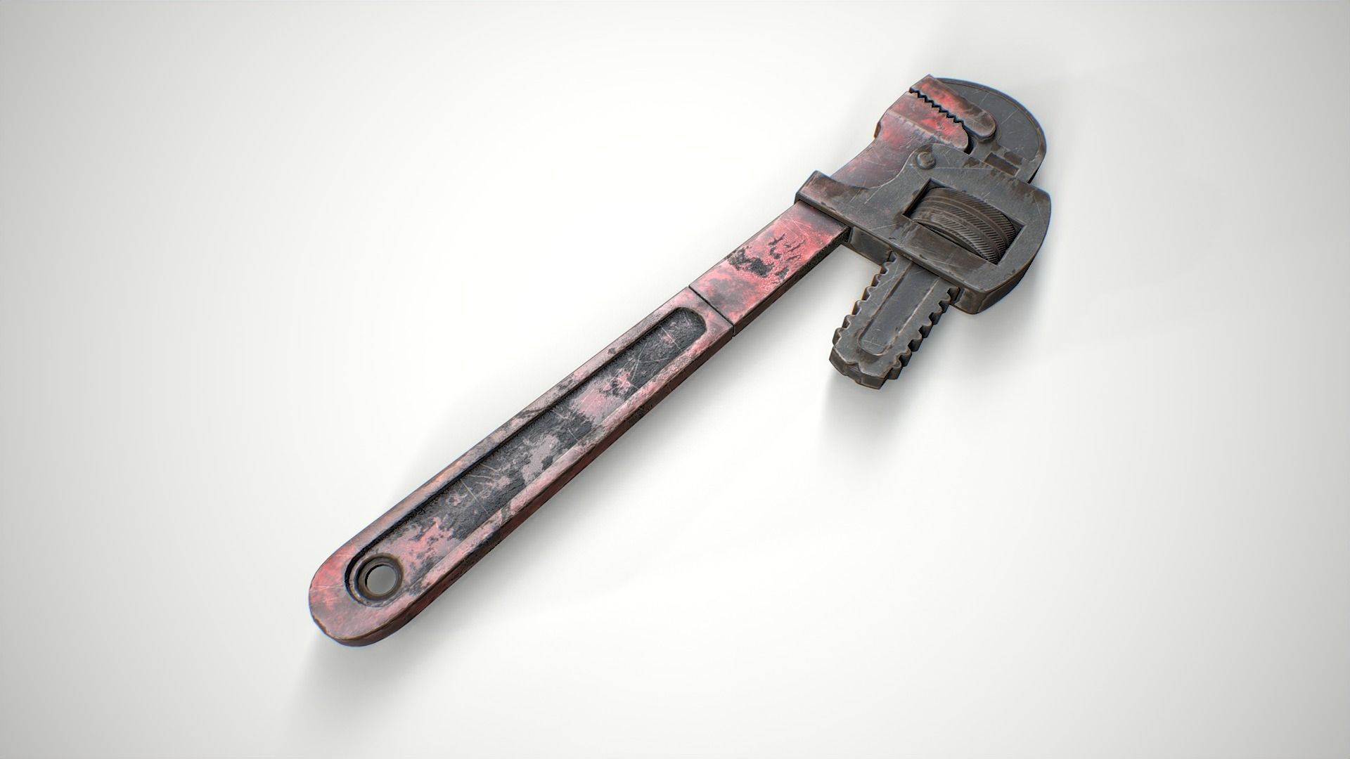 3D model Pipe Wrench VR / AR / low-poly | CGTrader