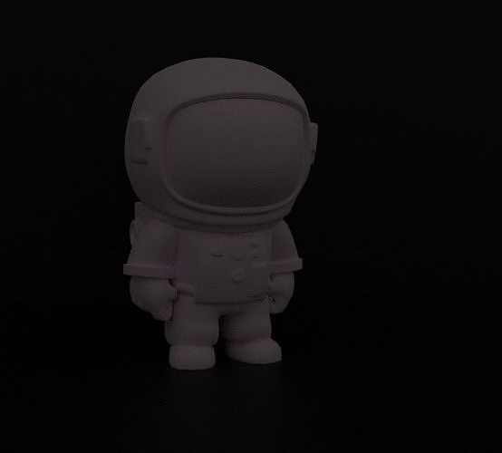 Tiny Astronaut free 3D model | CGTrader