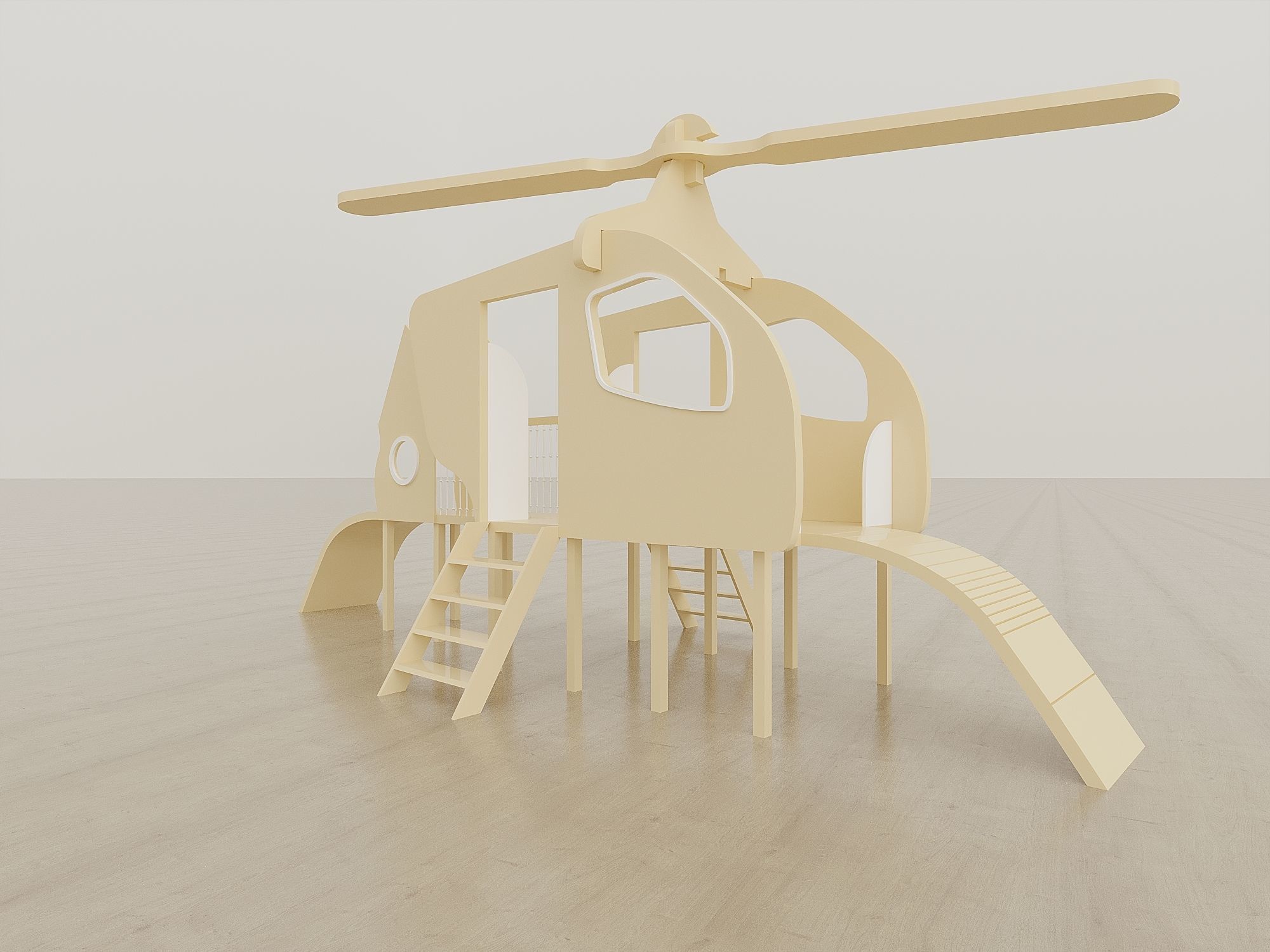 Sliding free 3D model | CGTrader