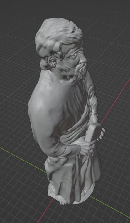 Mark the Evangelist 3D model 3D printable | CGTrader