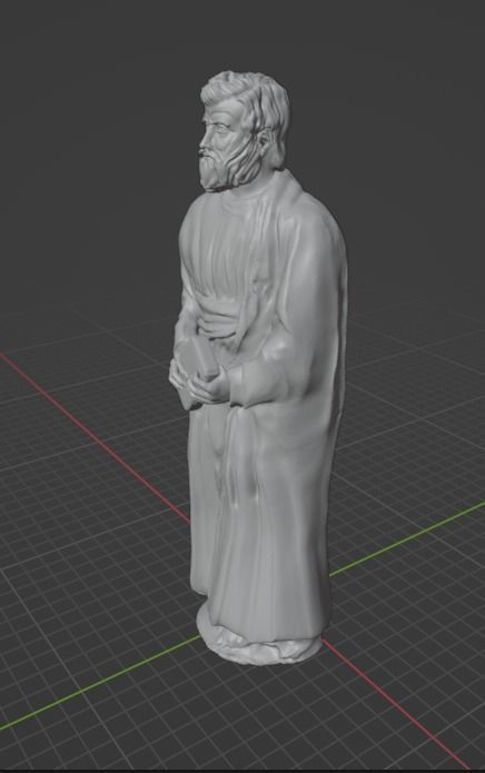 Mark the Evangelist 3D model 3D printable | CGTrader