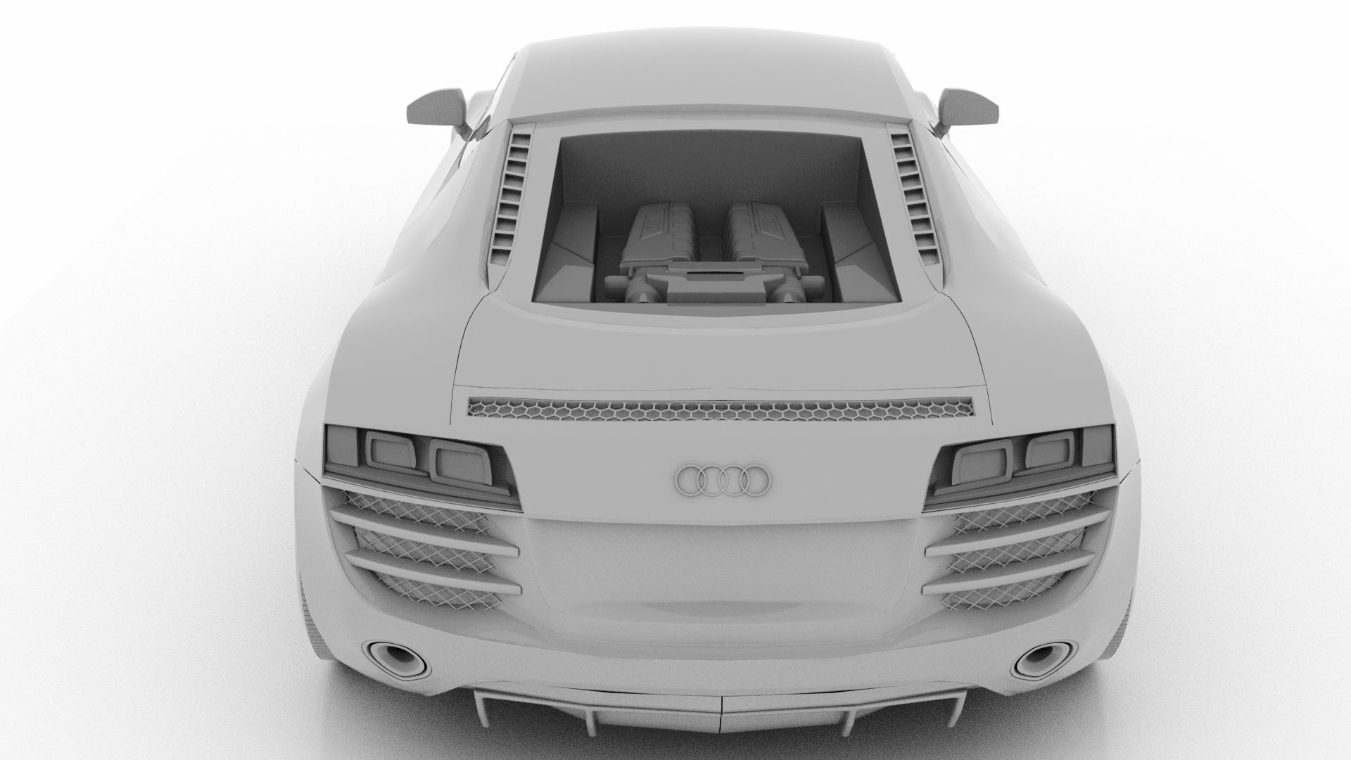 Audi R8 3d model 3D model | CGTrader