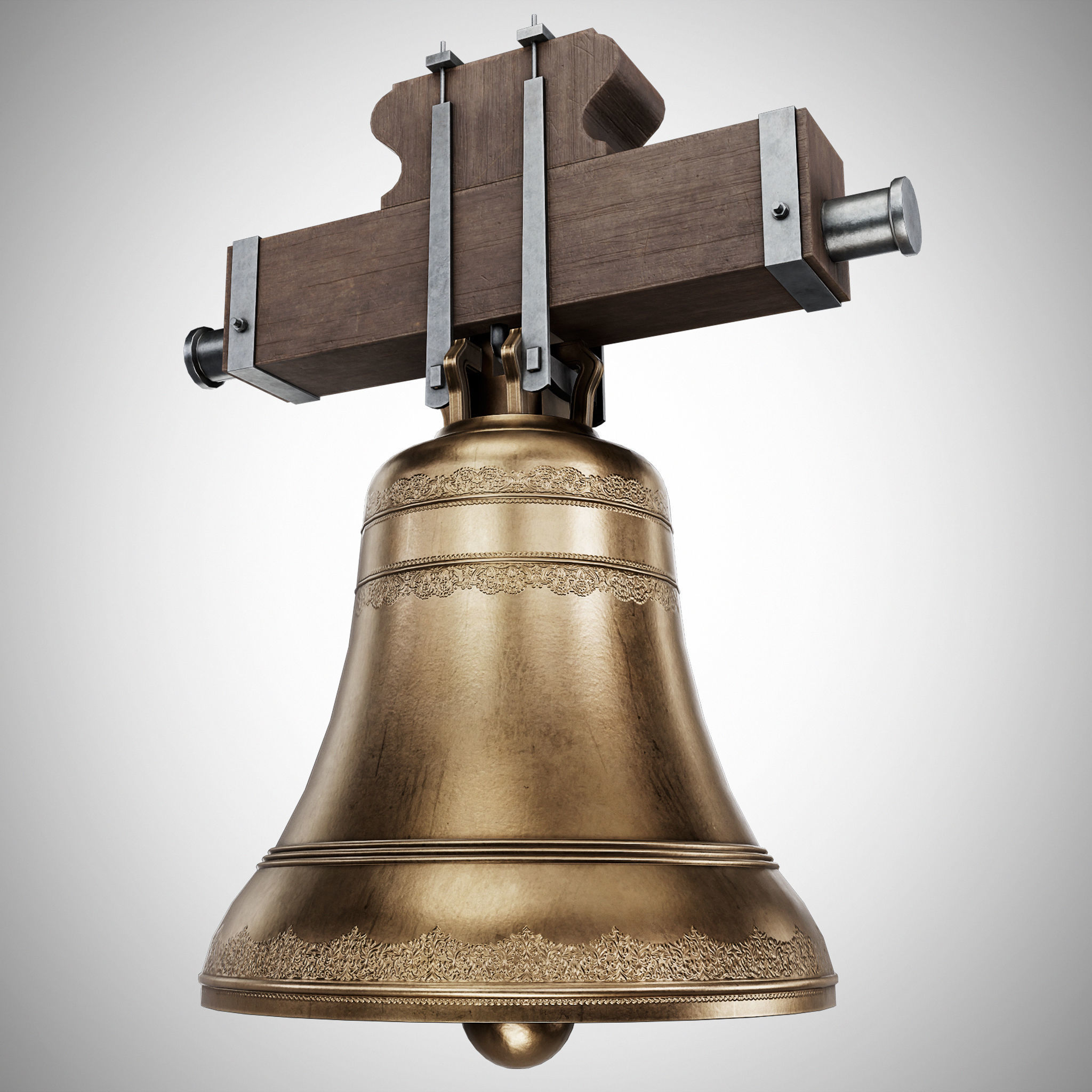 3D model Church Bell VR / AR / low-poly | CGTrader