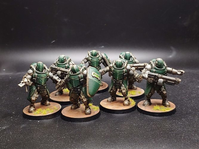 Jade Coalition - Juggernaut Bodyguards 3D model 3D printable | CGTrader