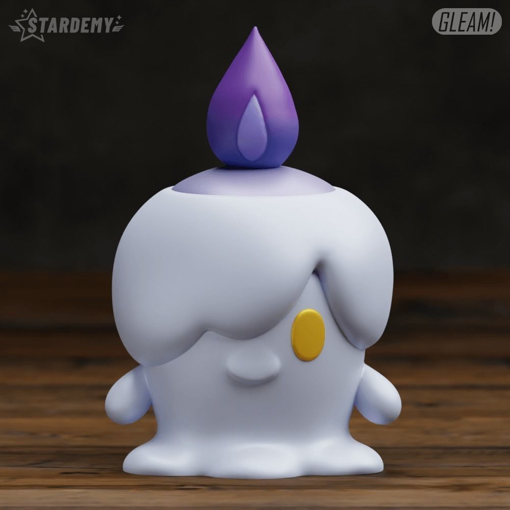 Litwick Mini Candle Pen Holder Planter Pokemon Halloween 3D model 3D ...