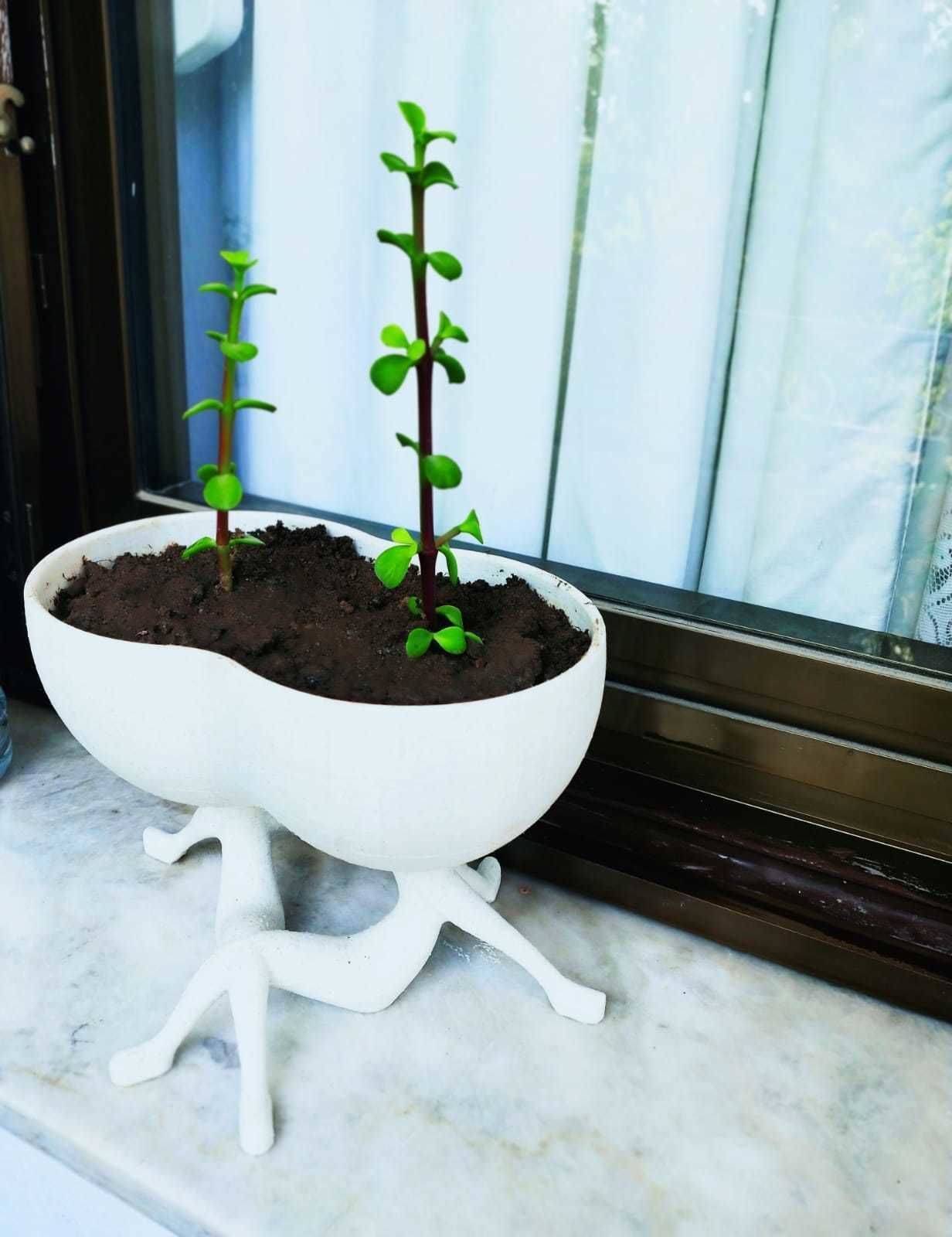 3d model-pure love flower pot-ready to print 3D model 3D printable ...
