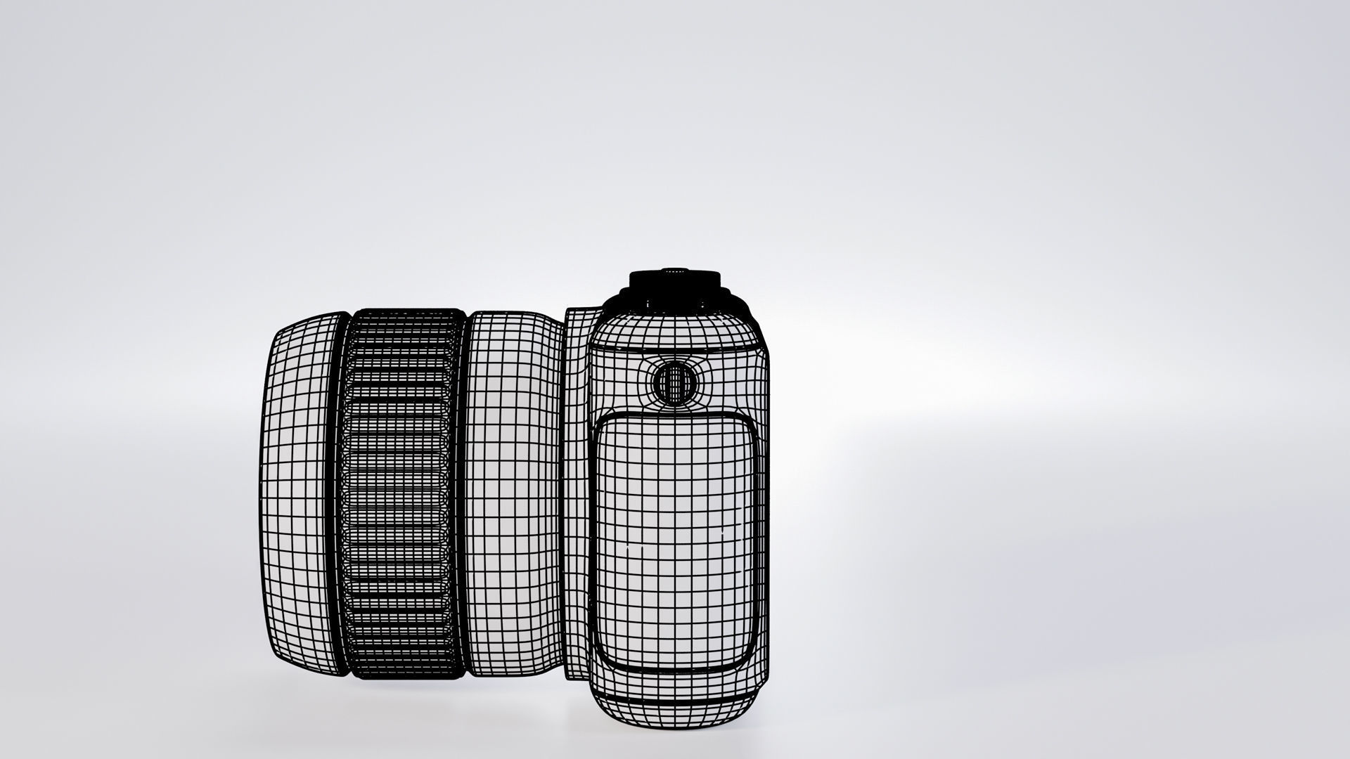 3D model Pocket digital mirrorless camera VR / AR / low-poly | CGTrader