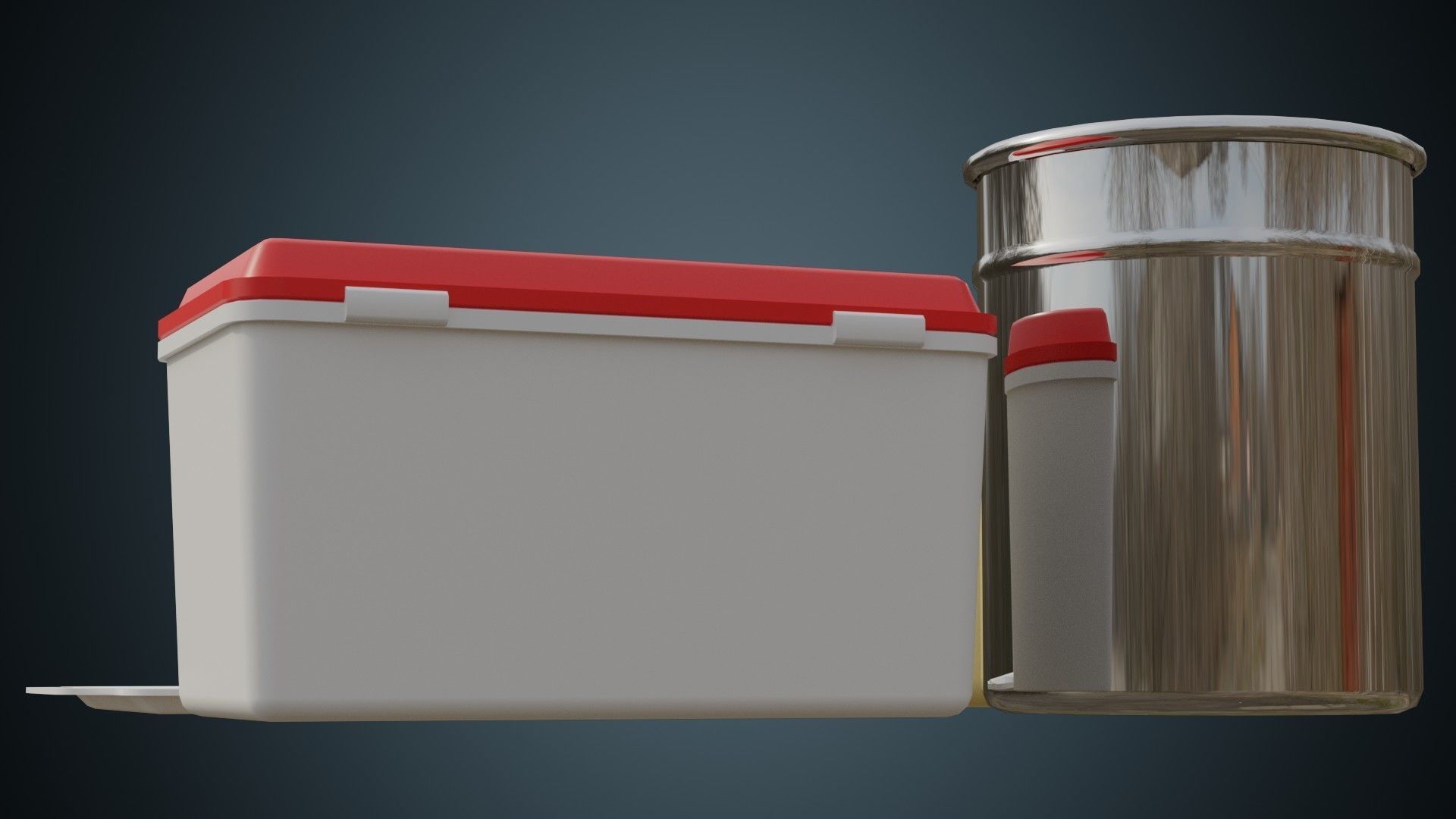 3D model Medical Containers 1 Basic VR / AR / low-poly | CGTrader