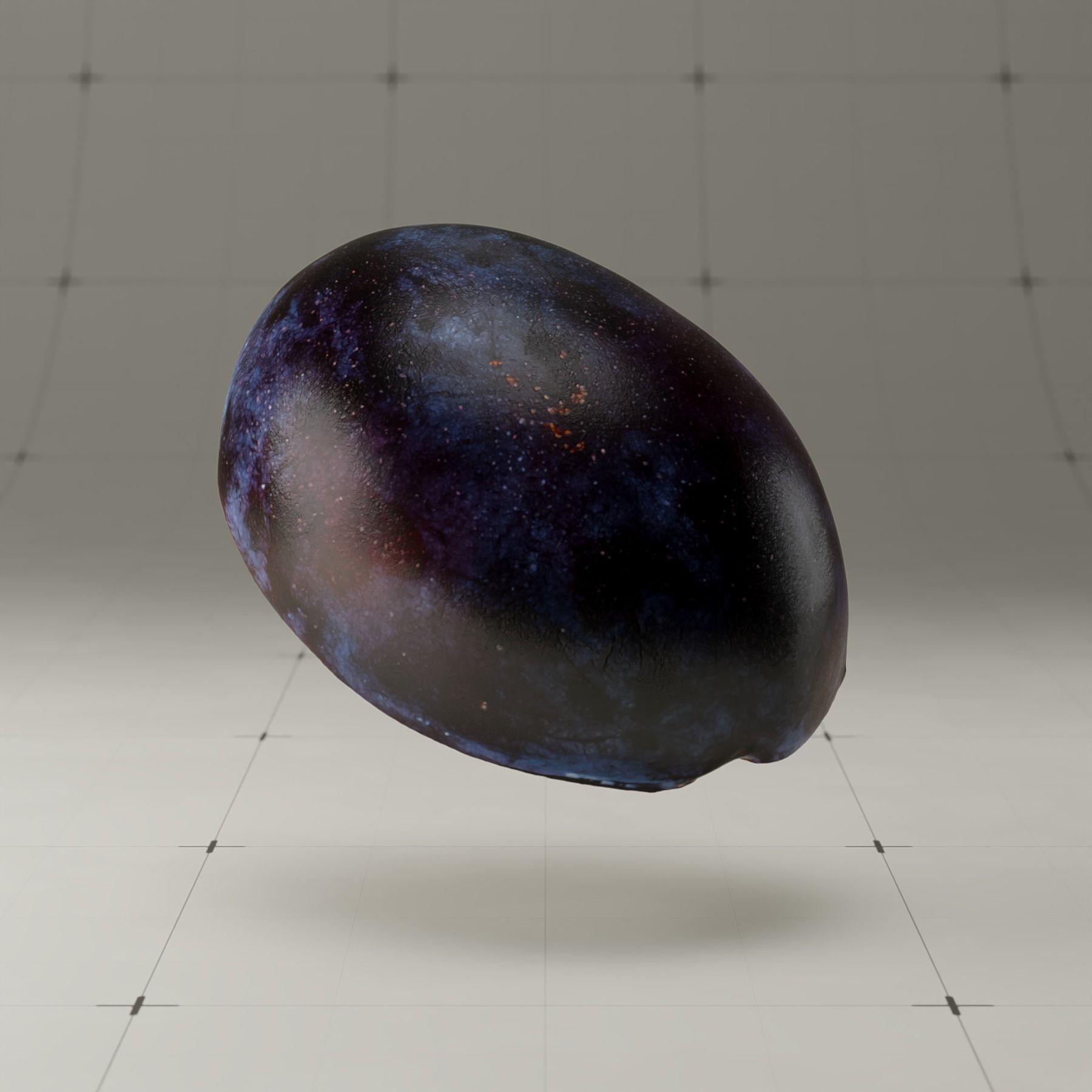 Photorealistic Plum Model 3D model | CGTrader