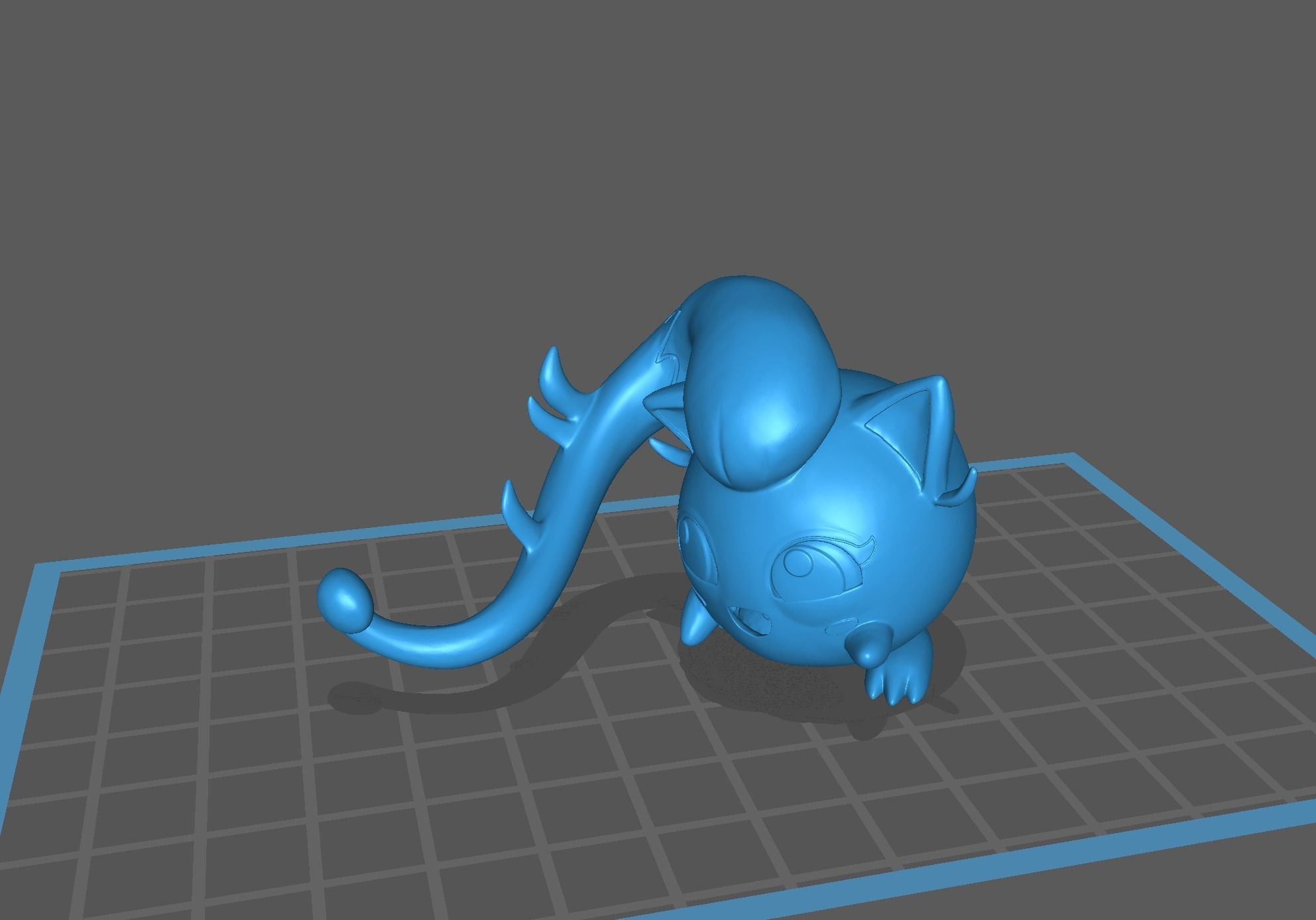 Scream tail pokemon 3D print model 3D model 3D printable | CGTrader
