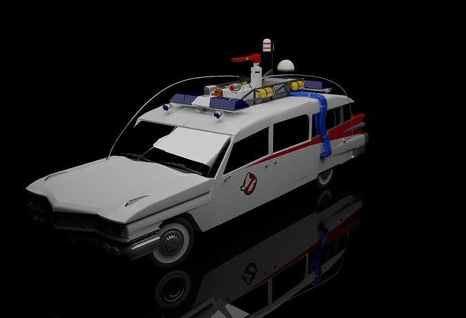 ghostbusters car 3D model | CGTrader