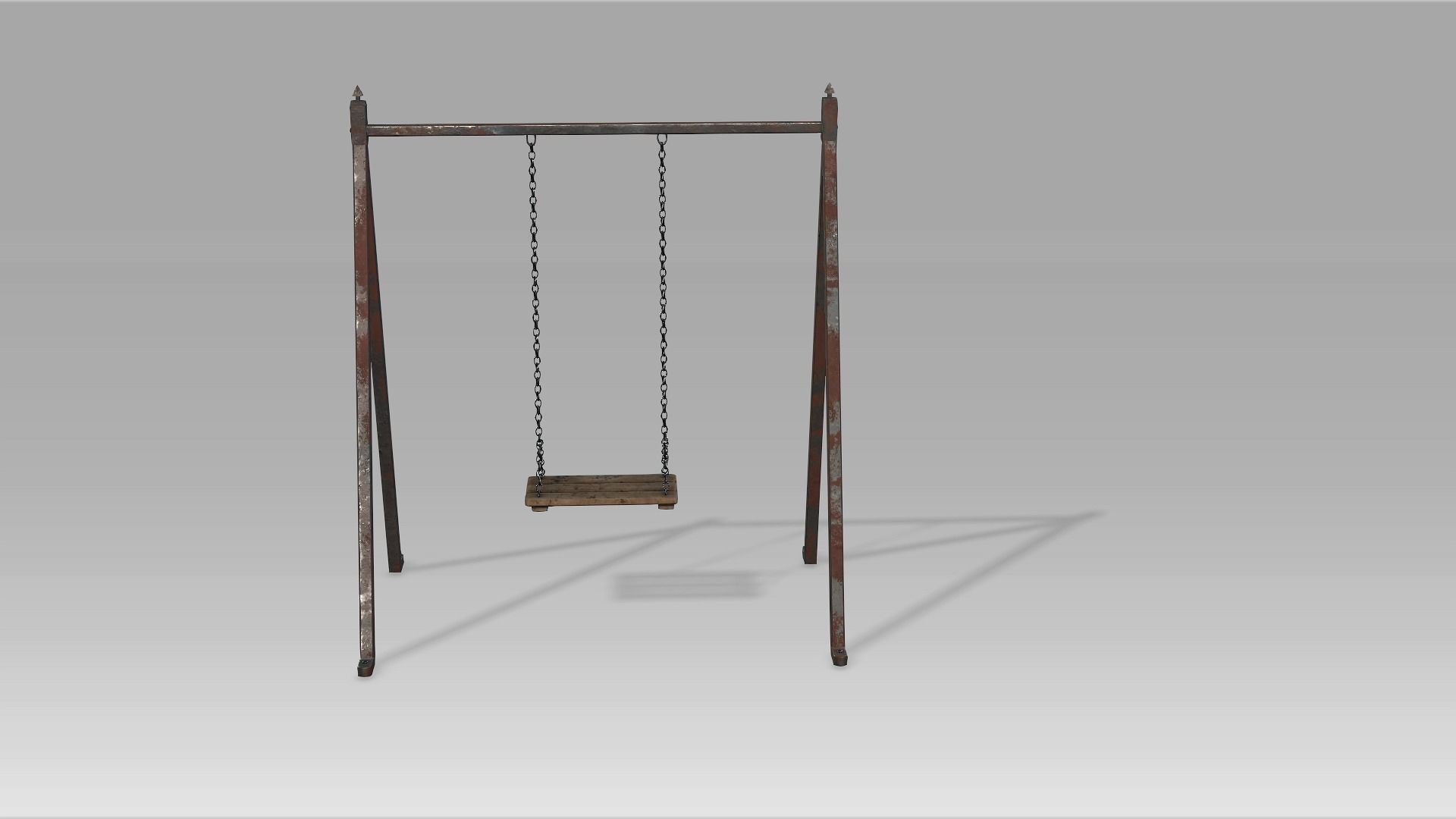 Old swing 3D model | CGTrader