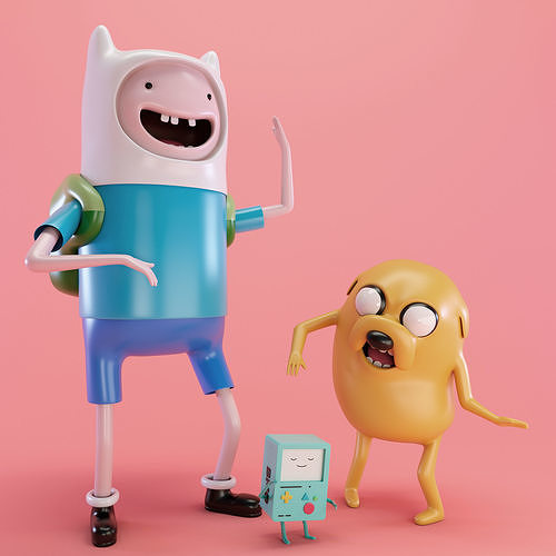 Adventure Time 3D model | CGTrader