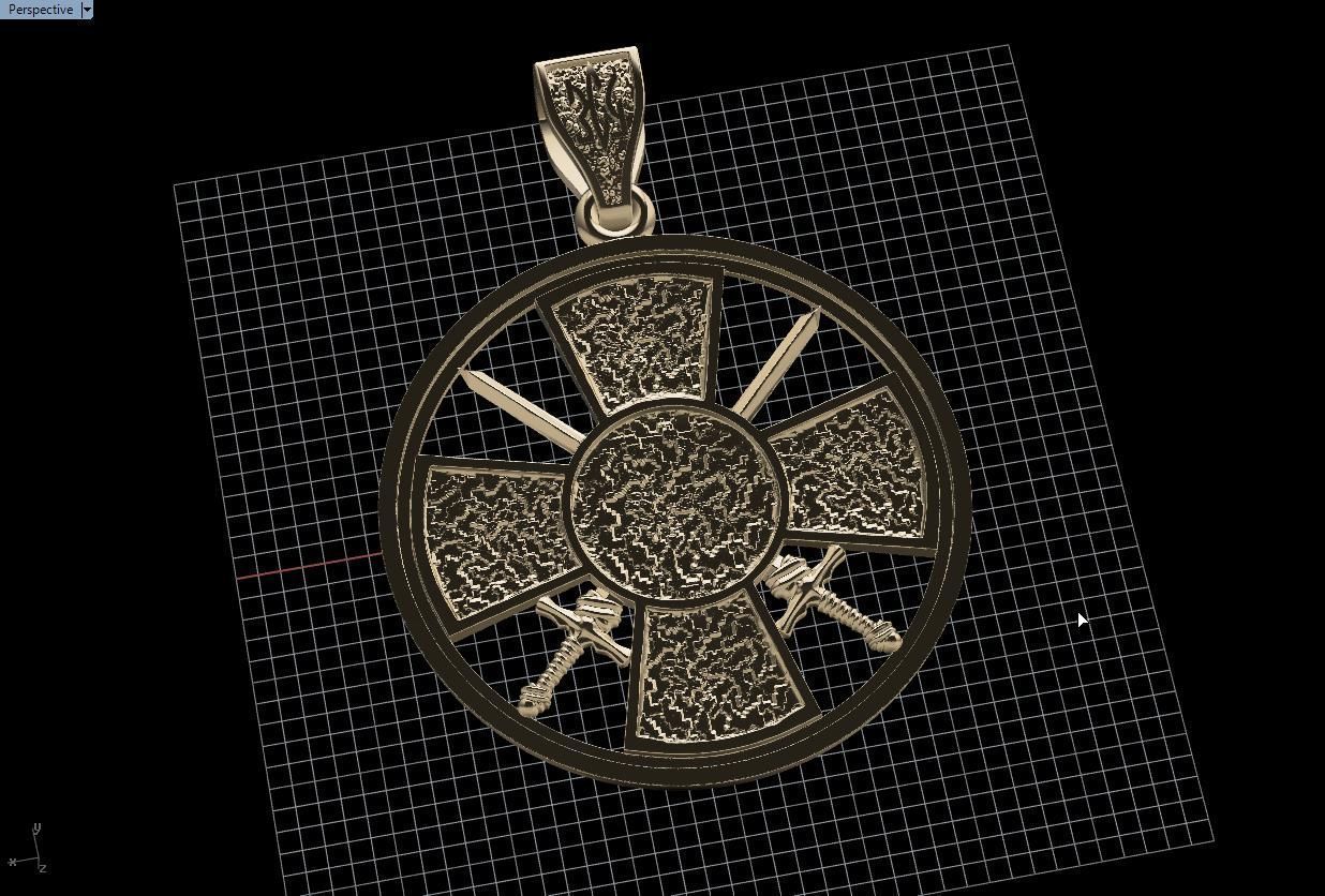Ukranian Army Emblems 3D model 3D printable | CGTrader